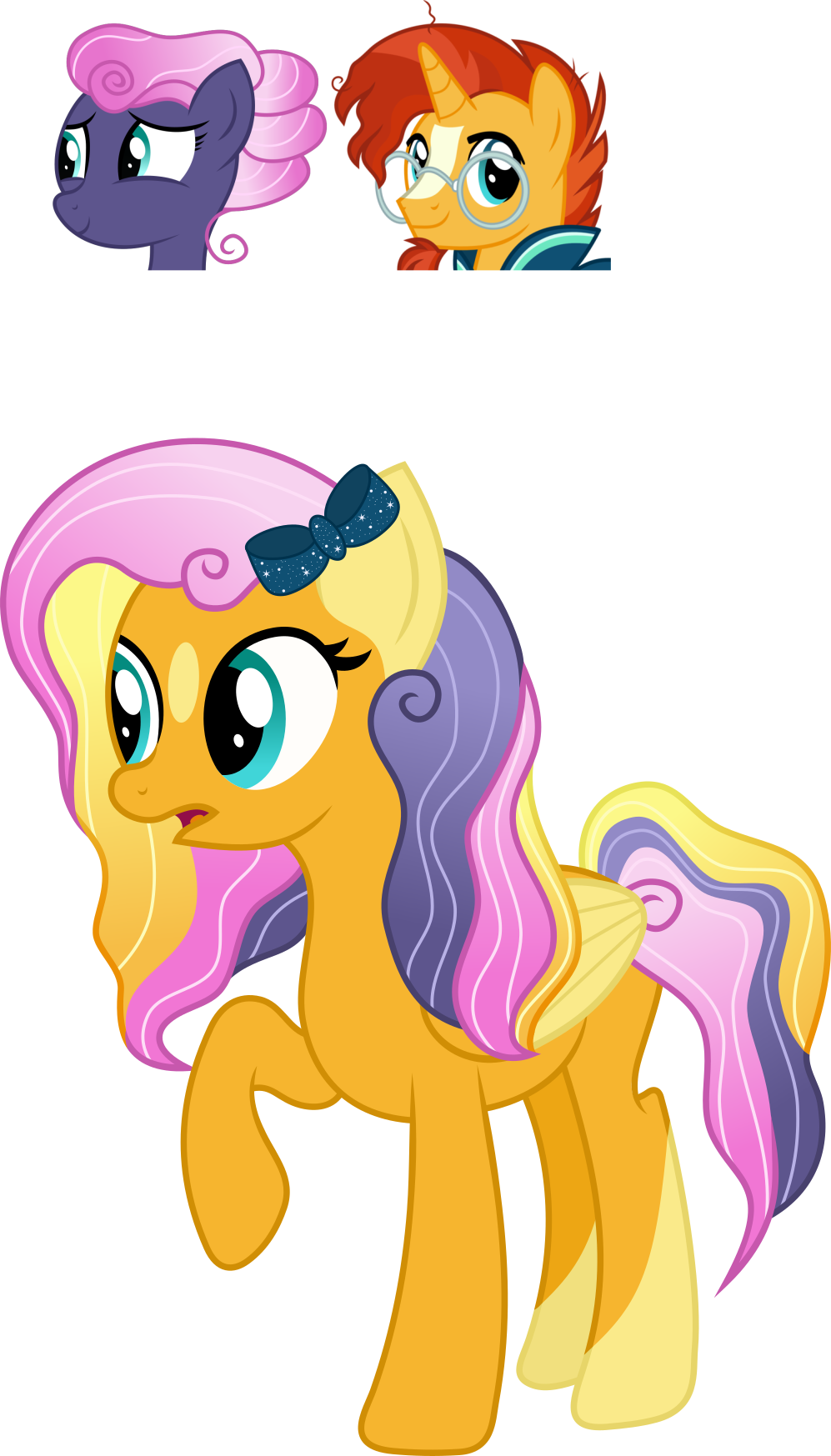 #2803962 - safe, artist:littlejurnalina, sunburst, oc, crystal pony ...