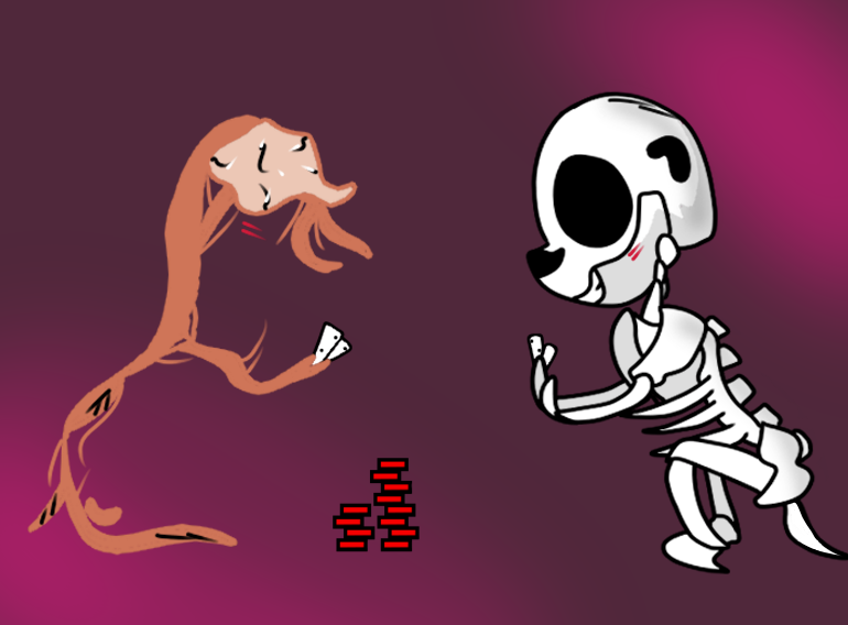 #2817552 - safe, artist:str8aura-draws-horses-and-stuff, skeleton pony ...