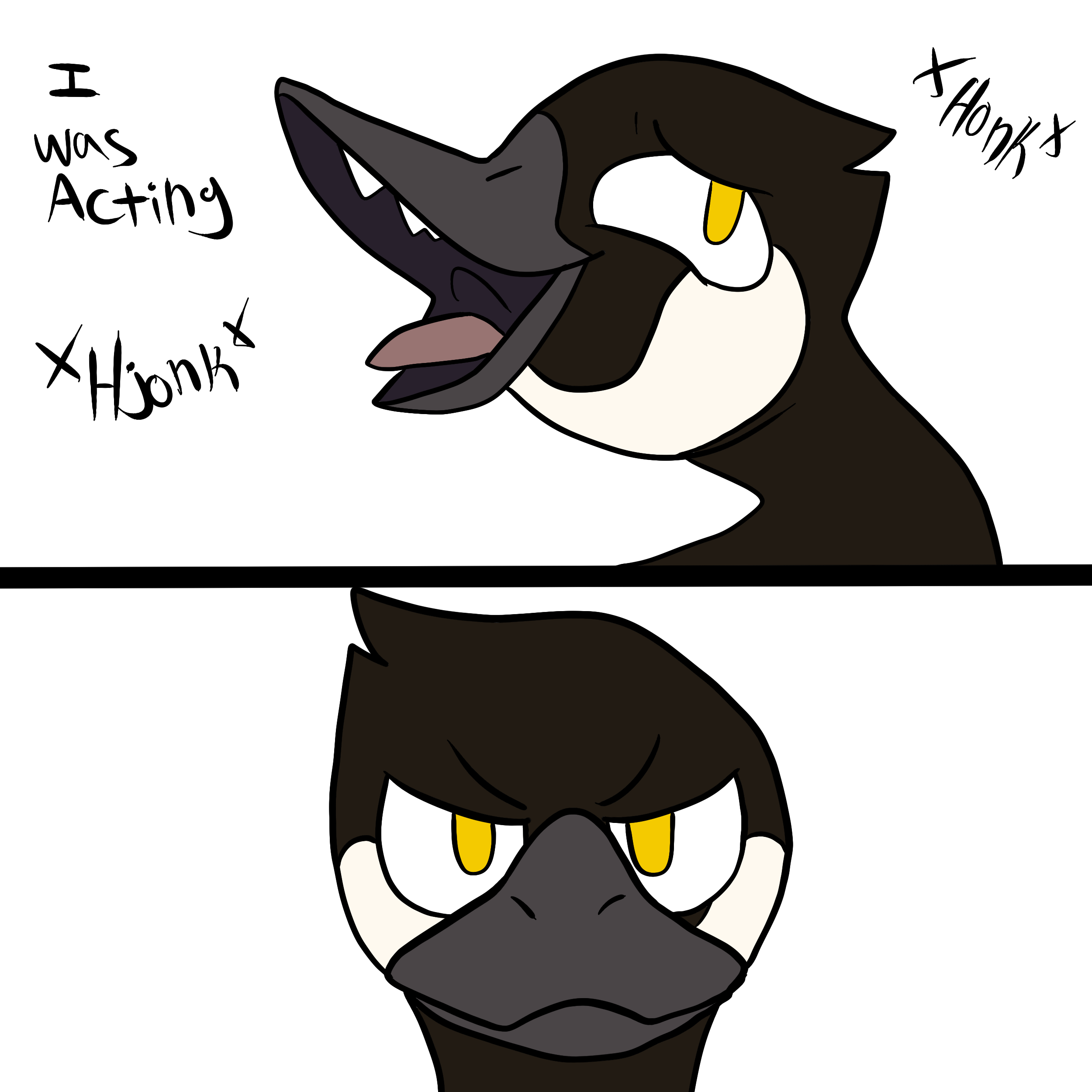 #2822026 - safe, artist:katyusha, oc, oc:busker, bird, goose, griffon ...