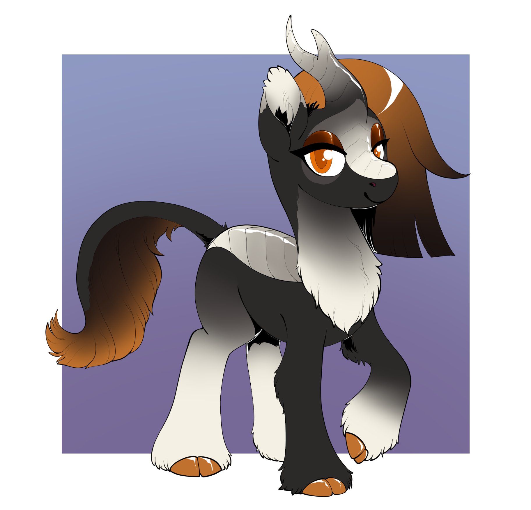 #2836744 - safe, artist:nynehells, oc, oc only, kirin, kirin oc, solo ...