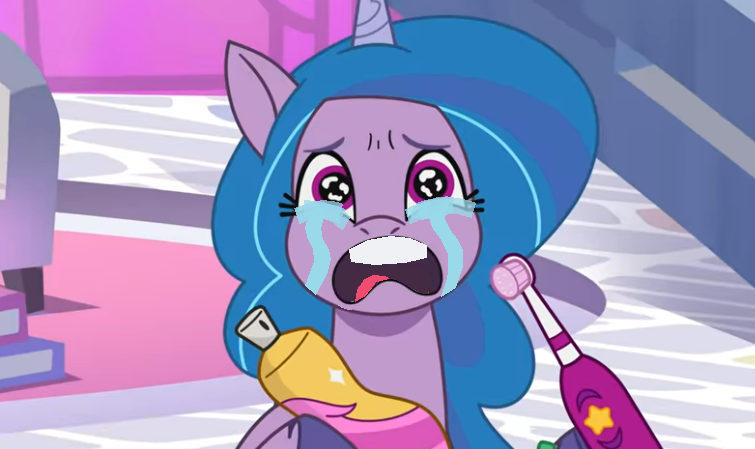 #2843787 - safe, edit, edited screencap, screencap, izzy moonbow, pony ...