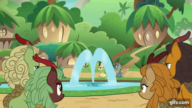 #2844538 - safe, screencap, autumn blaze, cinder glow, fern flare ...