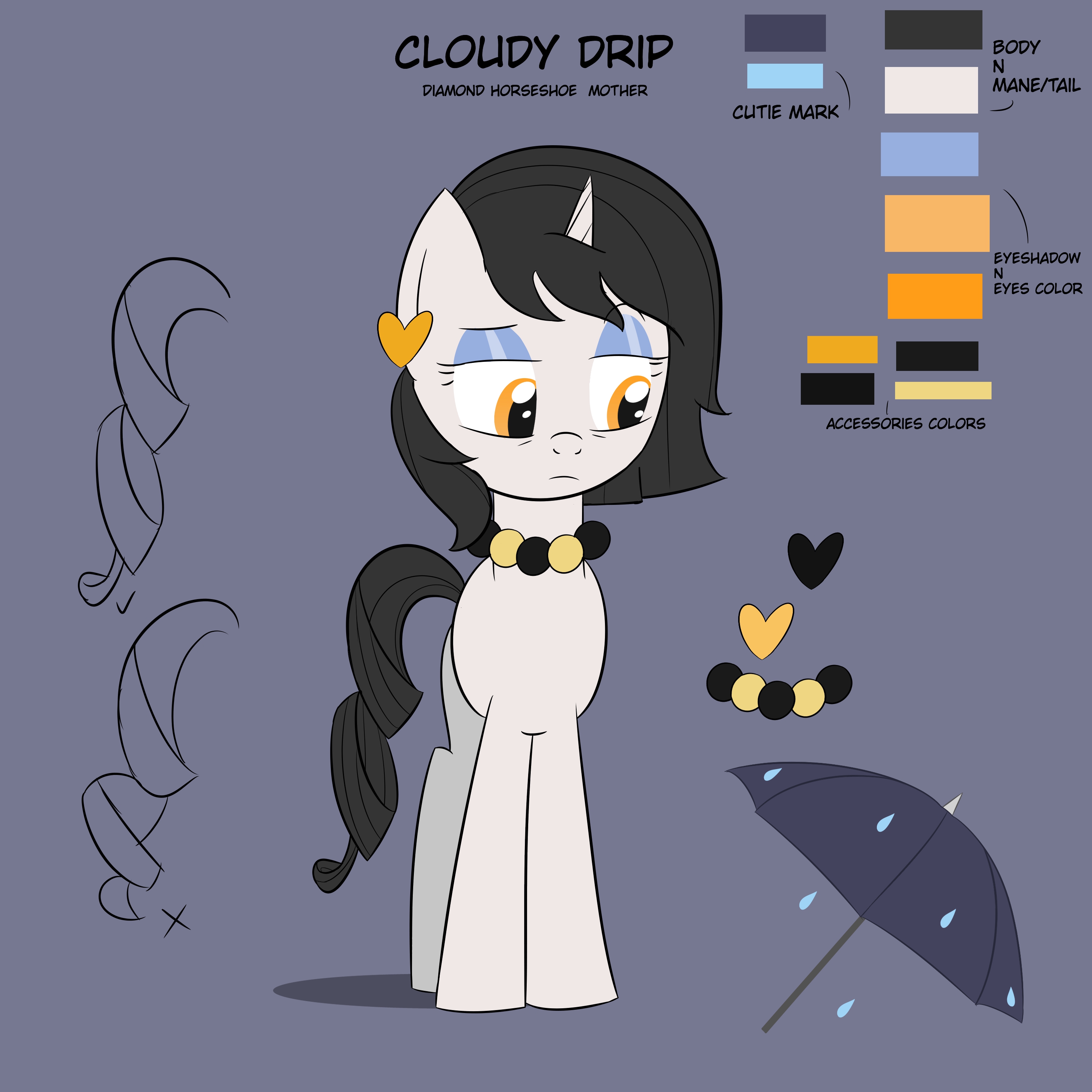 #2850858 - safe, artist:bestponies, oc, oc only, oc:cloudy drip, pony ...