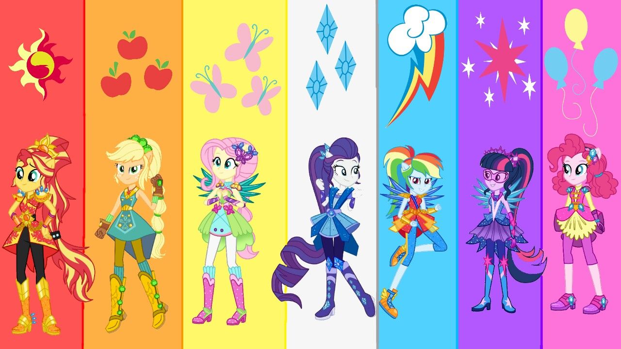 #2840013 - safe, artist:mixiepie, edit, applejack, fluttershy, pinkie ...