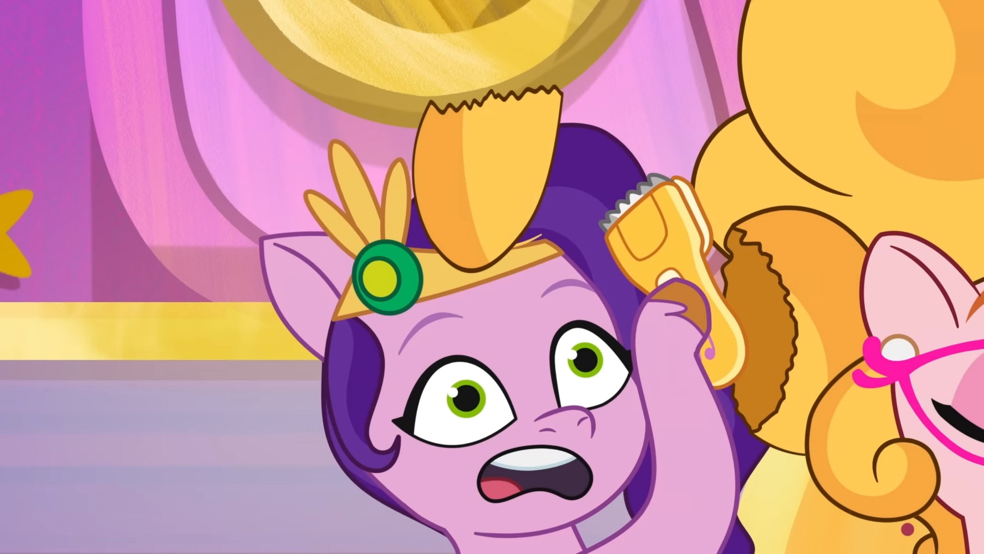 #2868691 - safe, screencap, phyllis cloverleaf, pipp petals, earth pony, pegasus, pony, g5, my ...