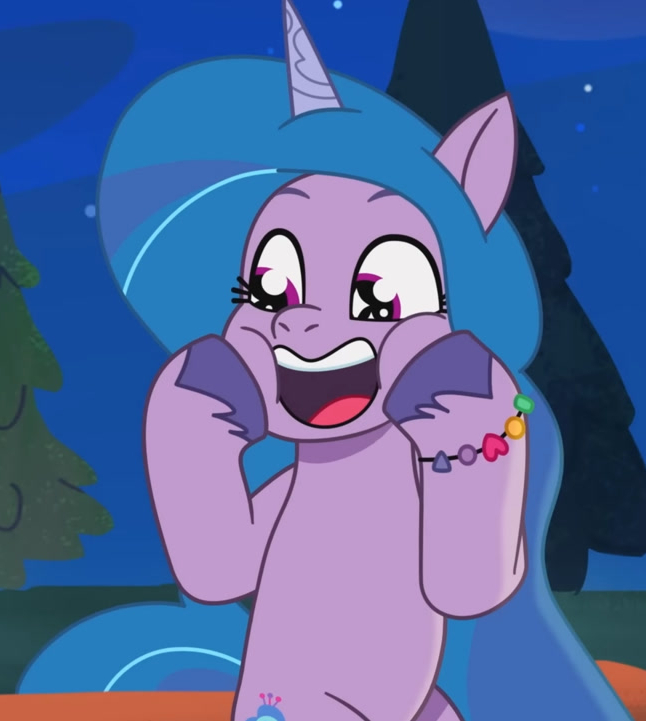 #2868932 - safe, screencap, izzy moonbow, pony, unicorn, g5, my little ...
