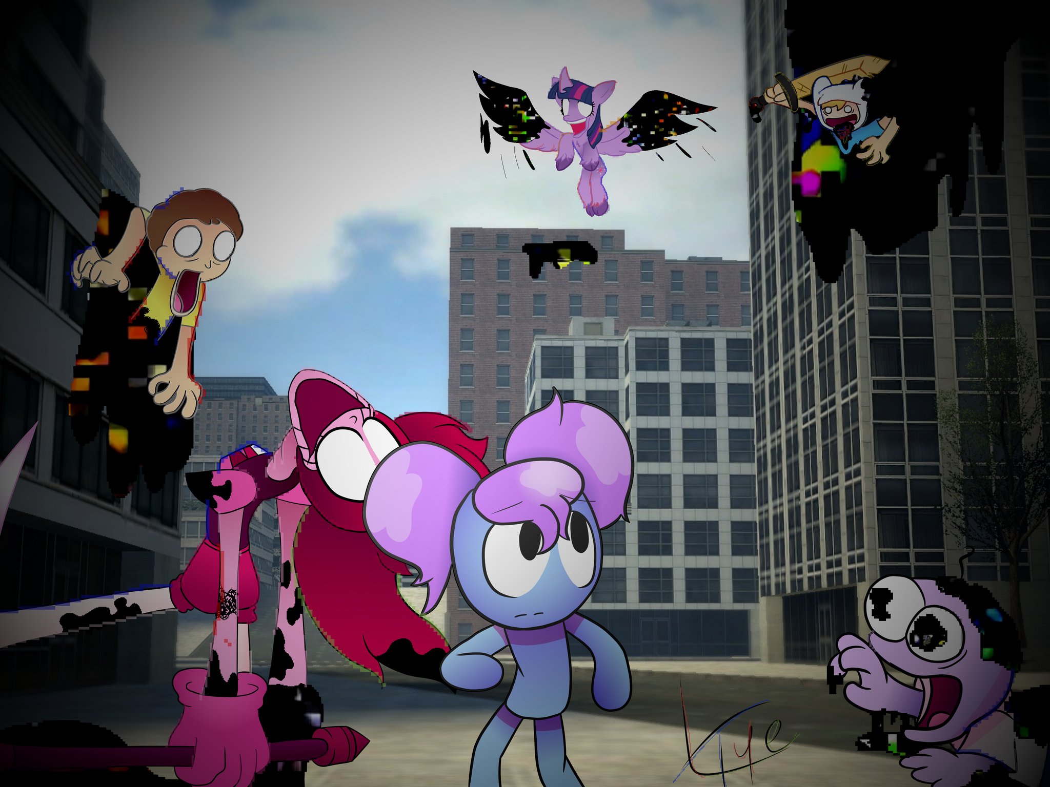 #2857874 - grimdark, artist:leontye8, twilight sparkle, alicorn, human ...