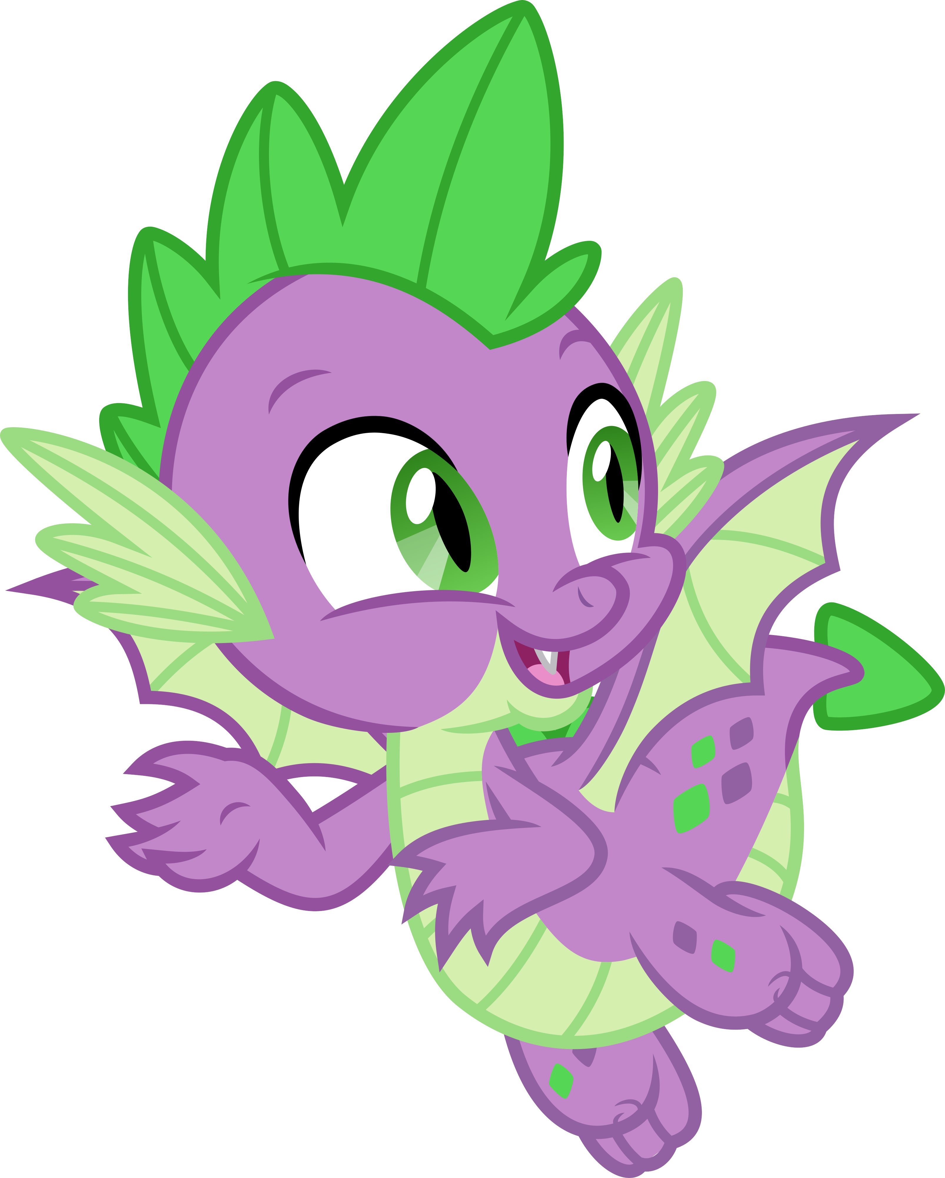 #2860968 - safe, spike, dragon, alternate design, male, redesign ...