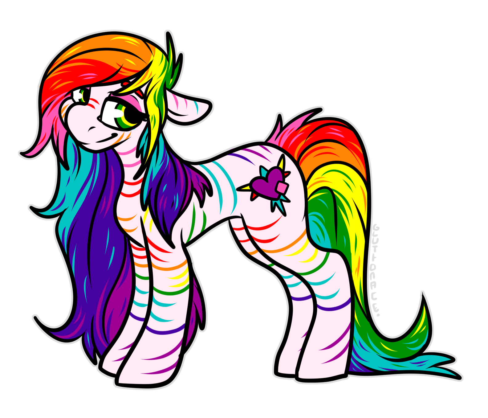 #2885295 - safe, artist:sexygoatgod, oc, oc only, hybrid, pony, zebra ...