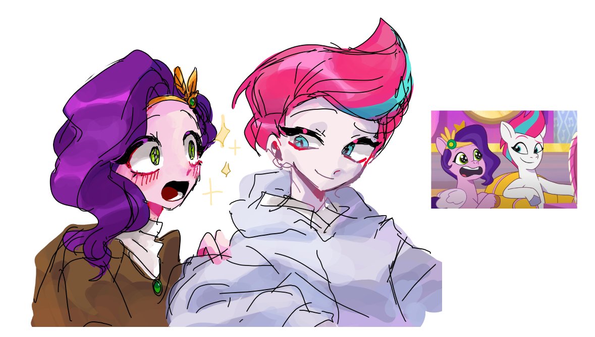 #2897126 - safe, artist:dreaming_mell, screencap, pipp petals, zipp ...