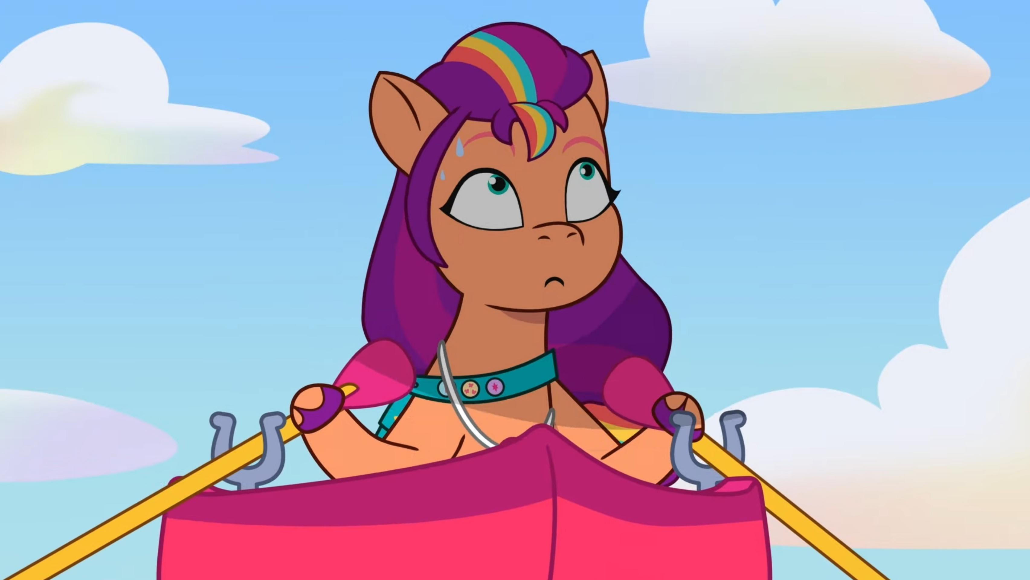 #2907199 - safe, screencap, sunny starscout, earth pony, pony, g5, my ...