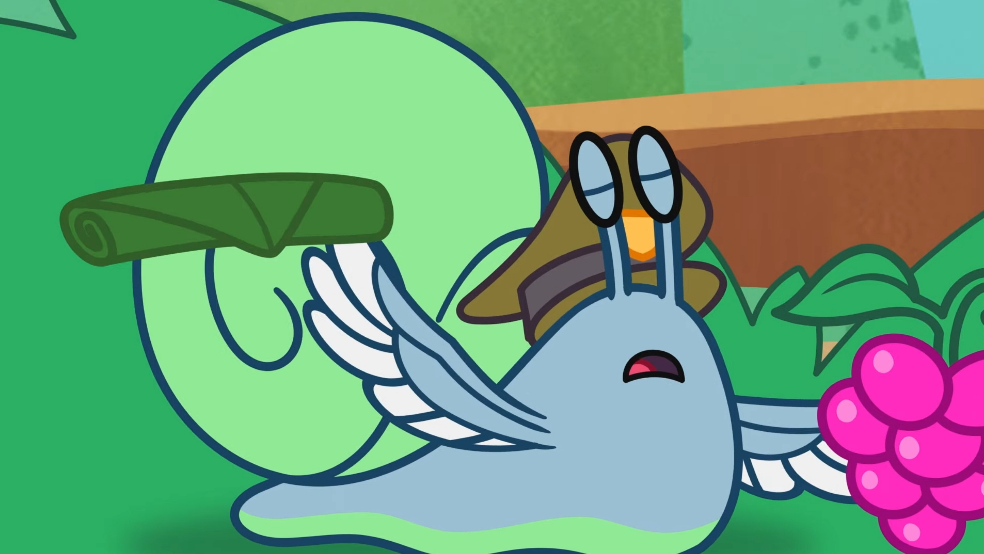 #2911598 - safe, screencap, pegasnail, snail, g5, lost in translation ...