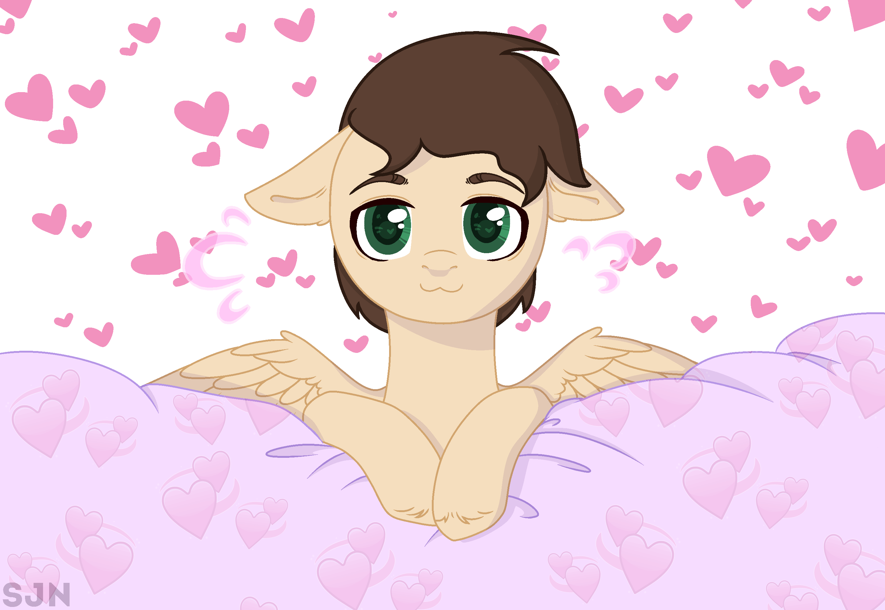 #2917721 - safe, artist:artistic-inky, oc, oc:vinyl rewind, pegasus ...