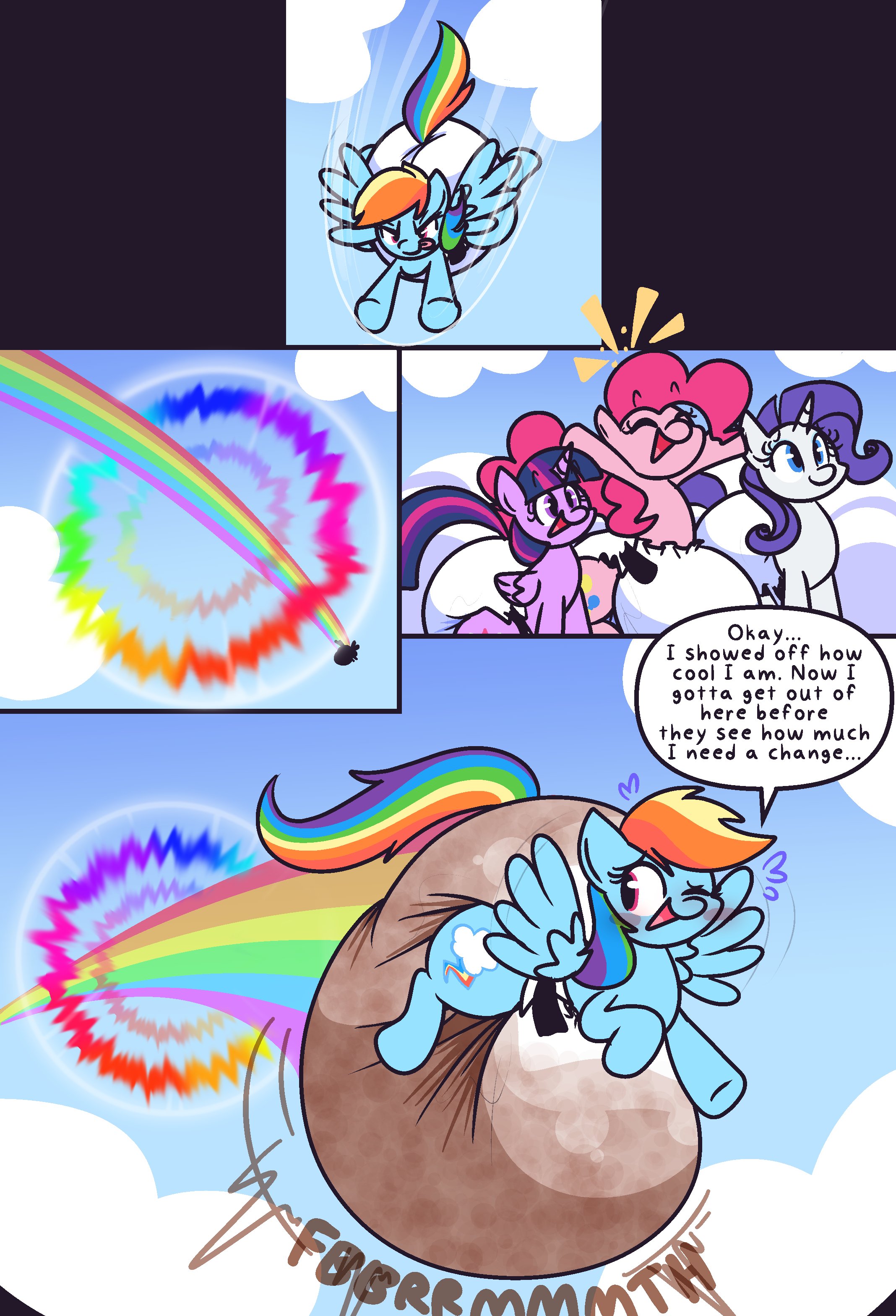 2904382 Questionable Artistshslsadcat Pinkie Pie Rainbow Dash Rarity Twilight Sparkle