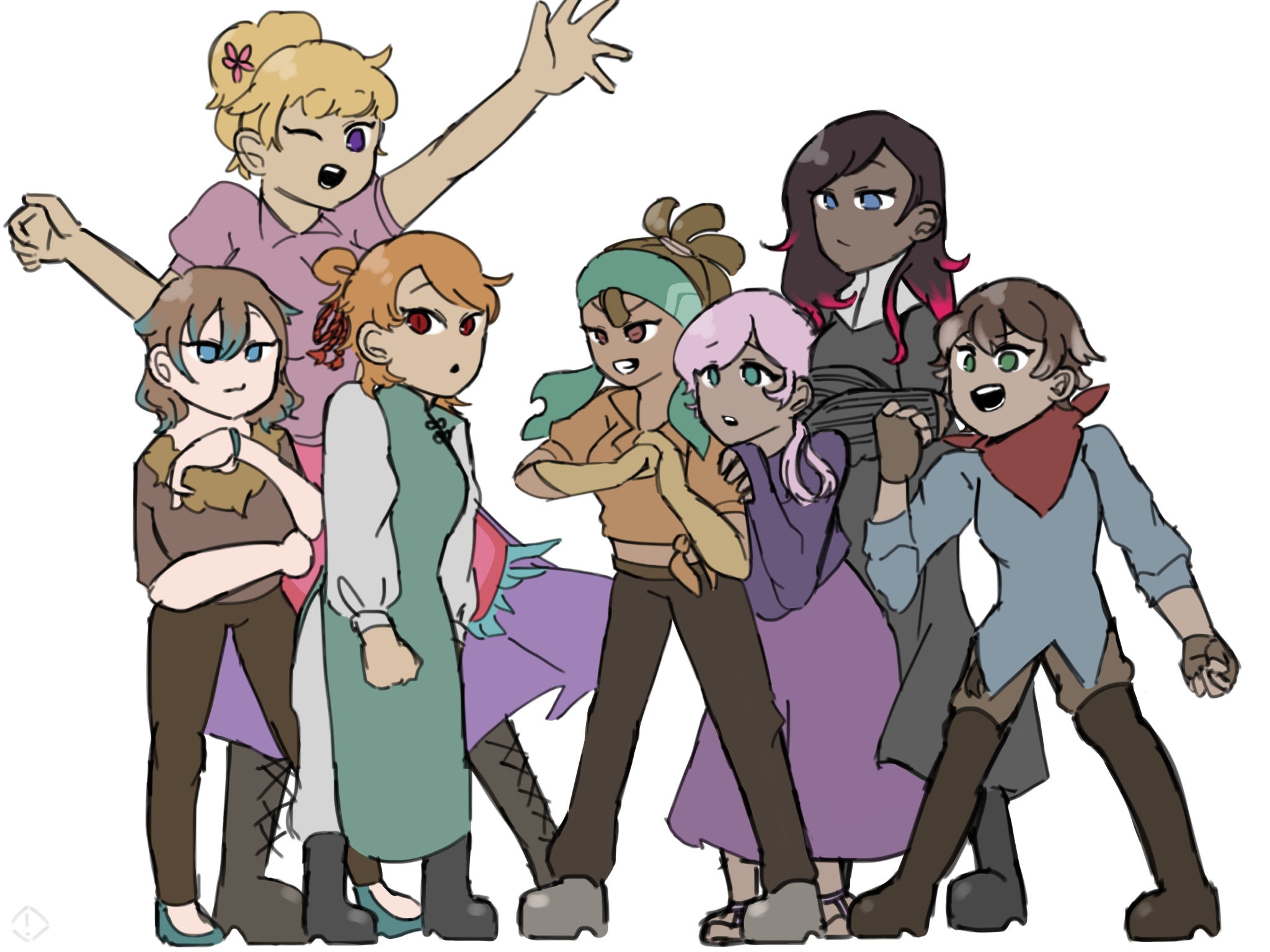 #2930662 - safe, artist:metaruscarlet, arizona (tfh), oleander (tfh ...