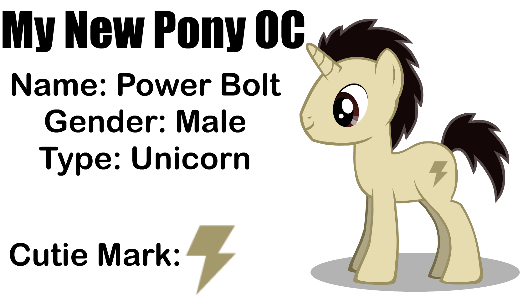 #2934188 - safe, artist:awesomebrony, oc, oc only, oc:power bolt, pony, unicorn, hooves, horn ...