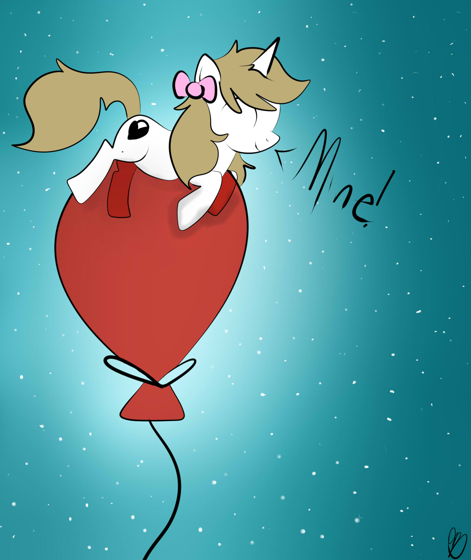 #2934391 - safe, artist:balloons504, oc, oc:balloons, pony, unicorn ...