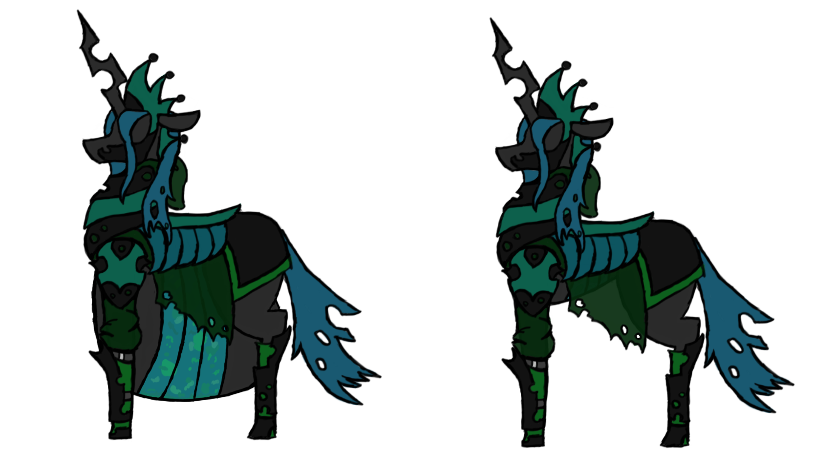 #2935074 - suggestive, artist:homicidal doktor, queen chrysalis ...