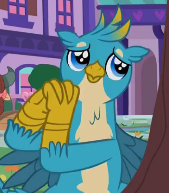 #2937636 - safe, screencap, gallus, yona, griffon, yak, what lies ...