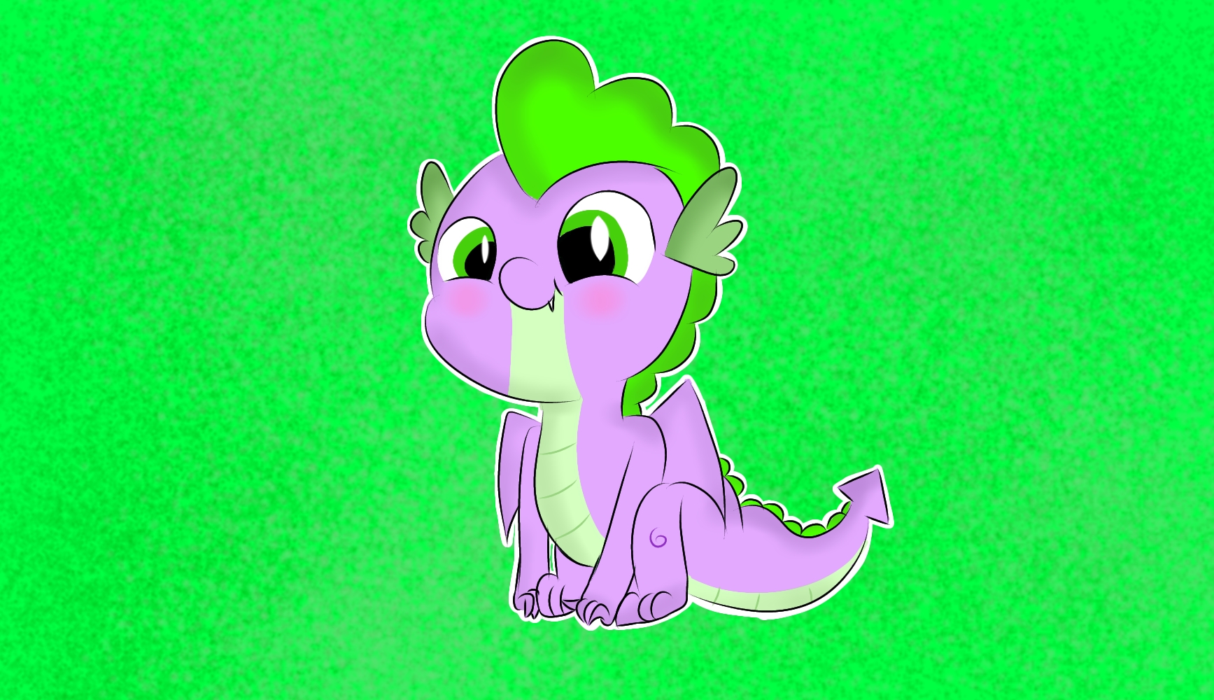 #2952168 - safe, artist:girlduog, spike, dragon, g4, behaving like a ...