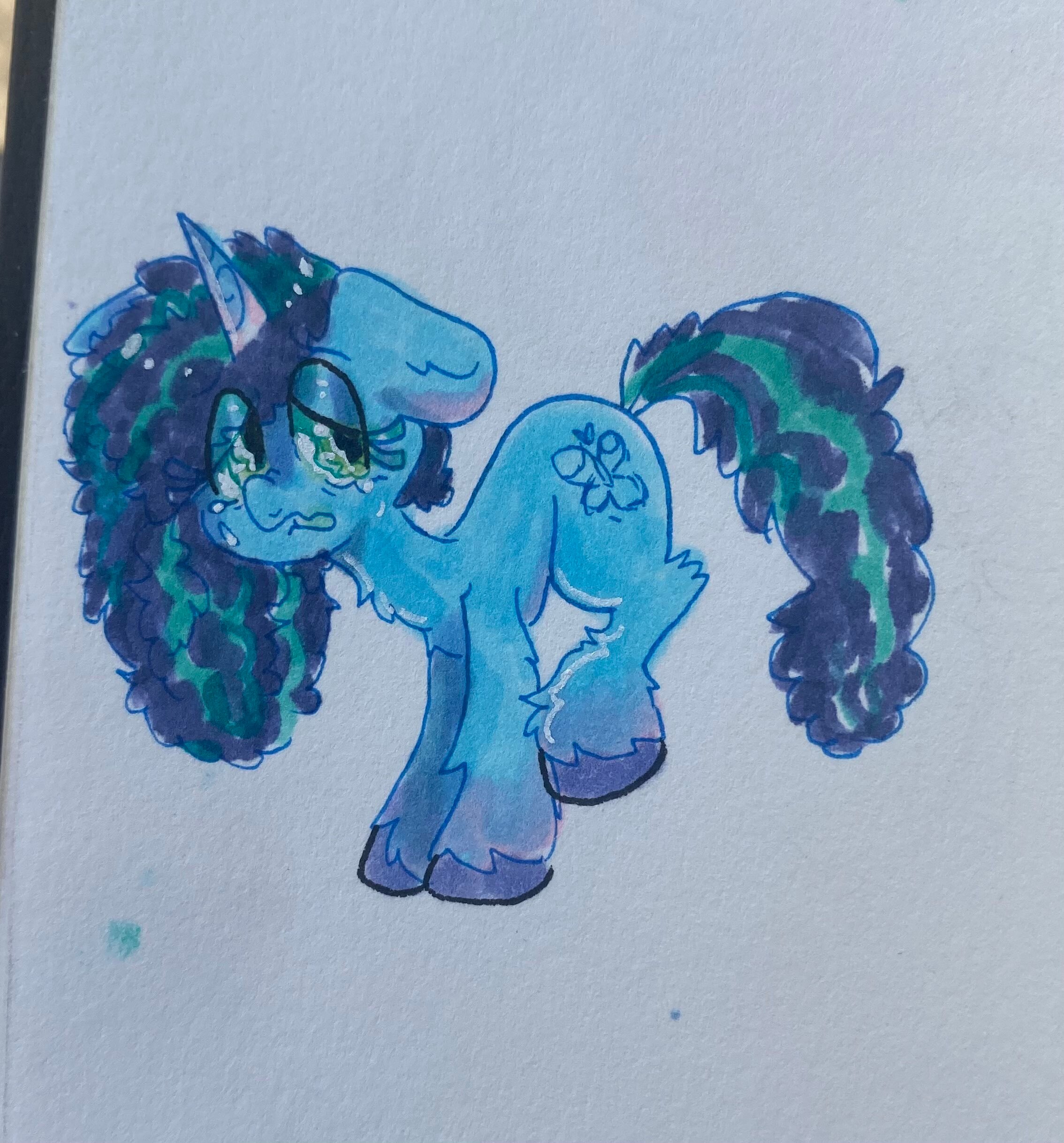 #2955069 - safe, artist:kreeeeeez, misty brightdawn, pony, unicorn, g5 ...