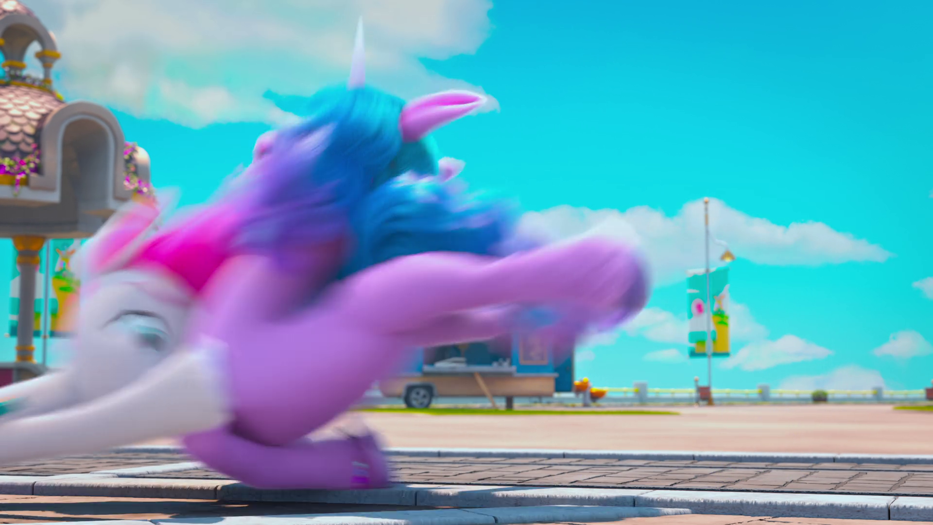 #2955746 - safe, screencap, izzy moonbow, zipp storm, pegasus, pony, unicorn, g5, hoof done it ...