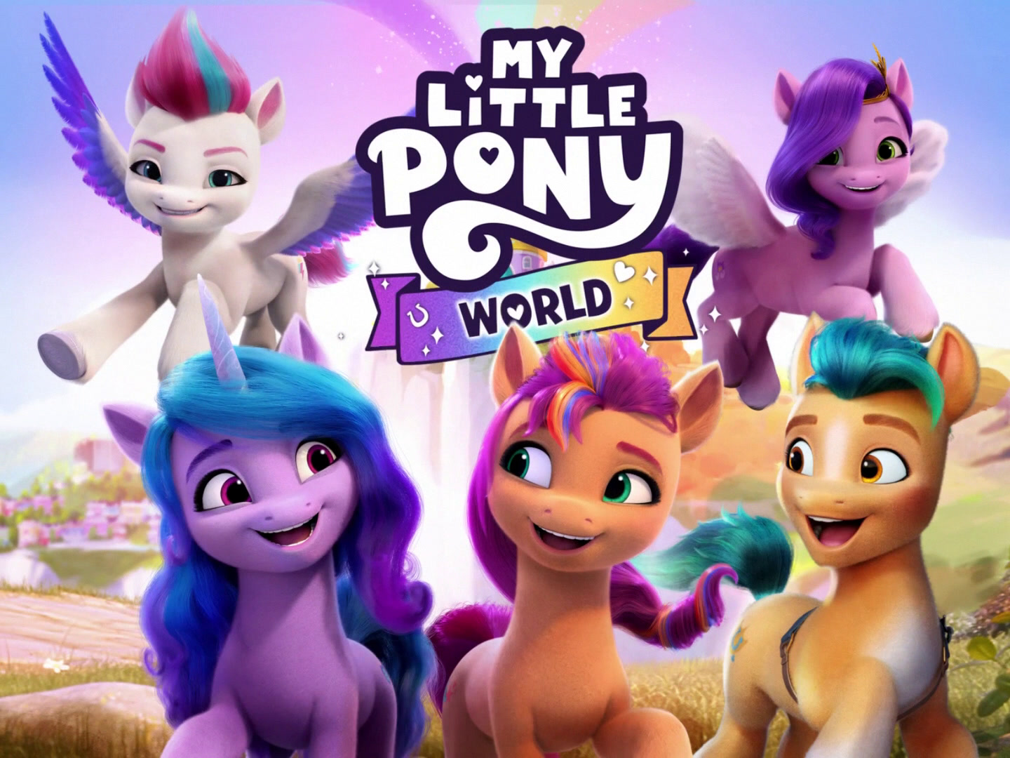 #2957509 - safe, budge studios, hitch trailblazer, izzy moonbow, pipp petals, sunny starscout ...