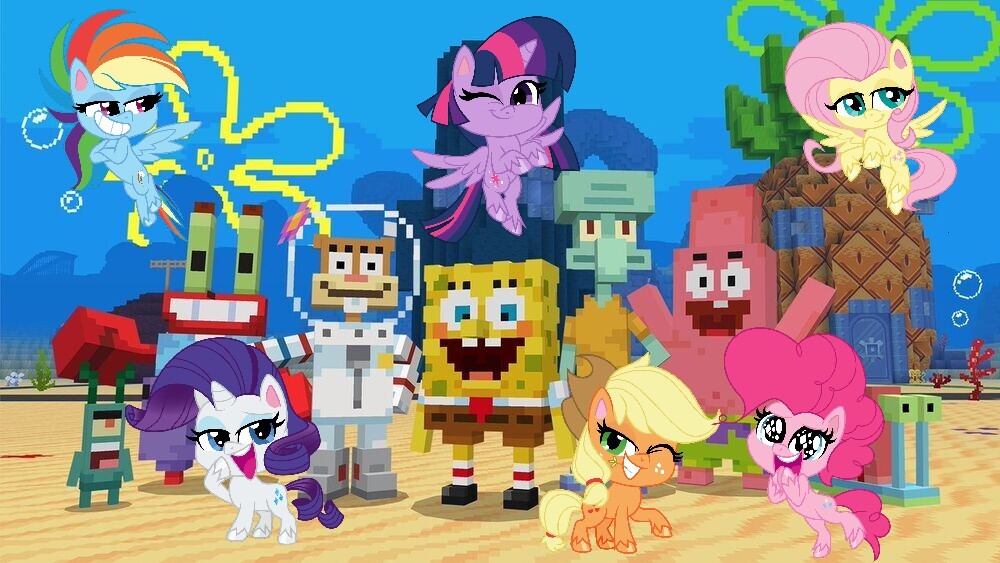 #2942485 - safe, applejack, fluttershy, pinkie pie, rainbow dash ...