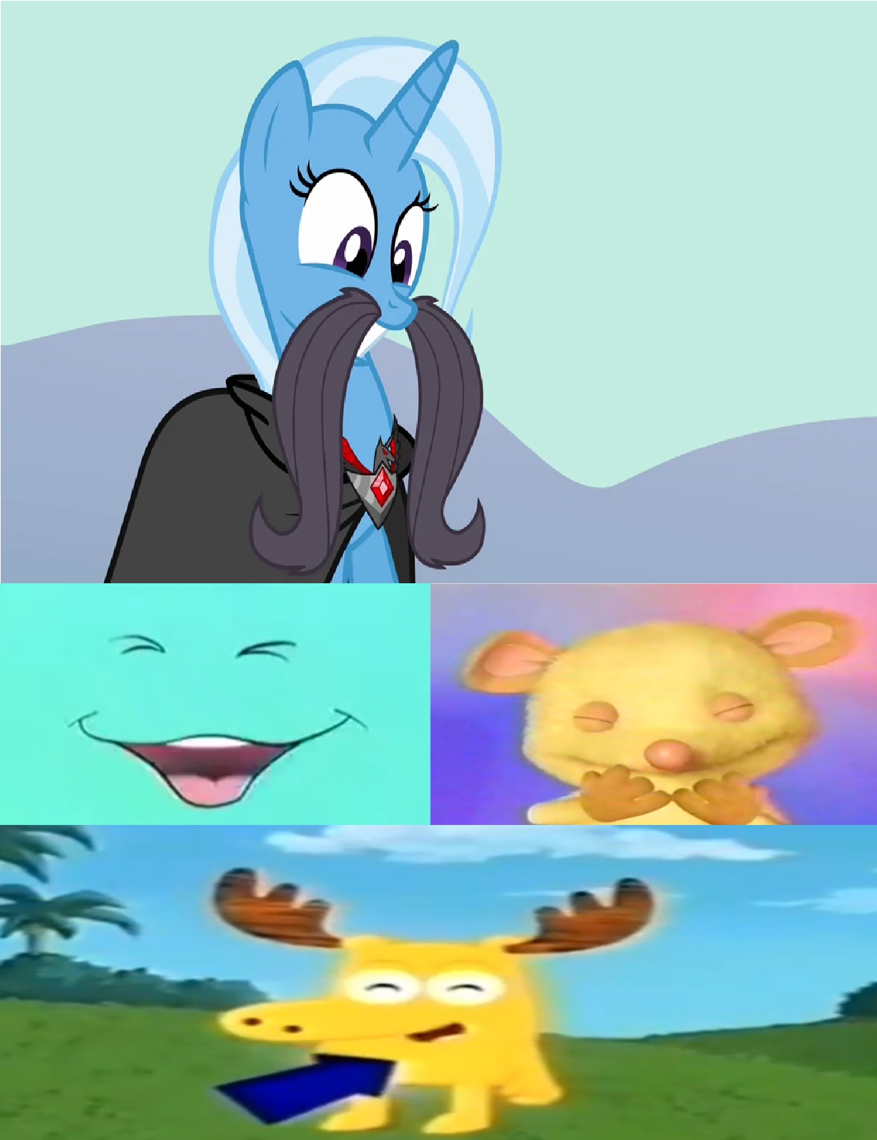 #3024213 - safe, edit, edited screencap, screencap, trixie, g4, magic ...