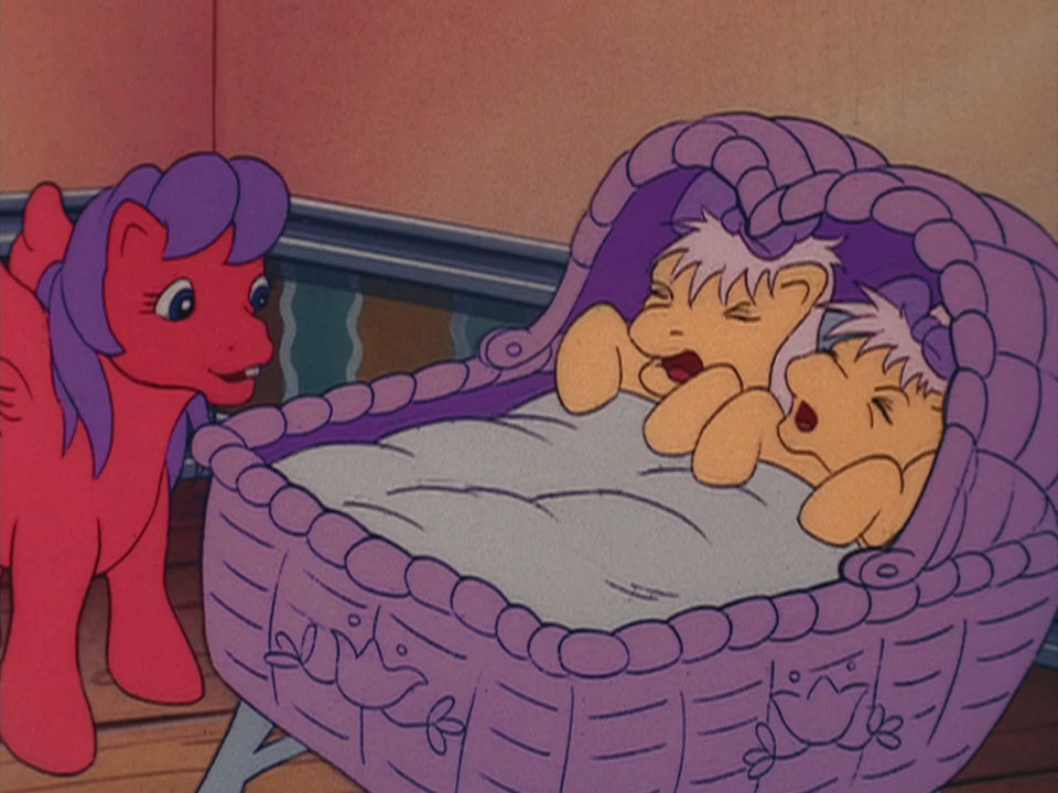 #3029042 - safe, screencap, baby north star, milkweed, tumbleweed (g1 ...