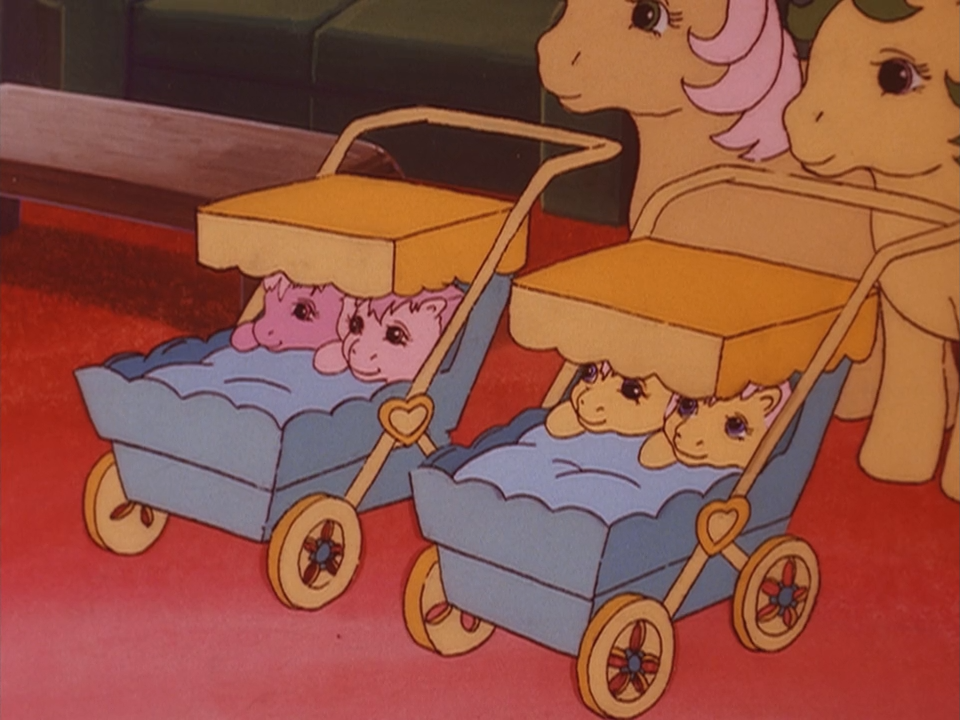 #3031394 - safe, screencap, magic star, milkweed, posey, sniffles ...