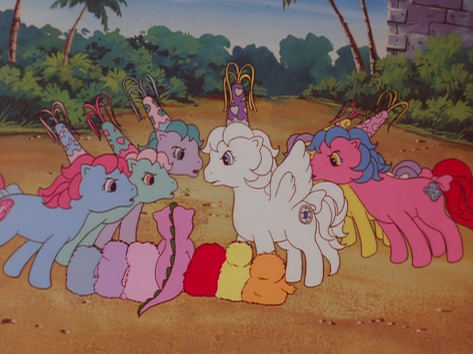 #3023493 - safe, screencap, princess primrose, princess royal blue ...