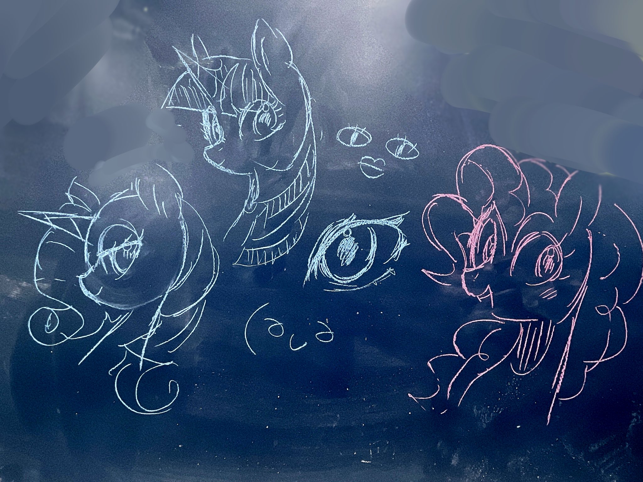 #3210512 - safe, artist:metaruscarlet, pinkie pie, rarity, twilight ...