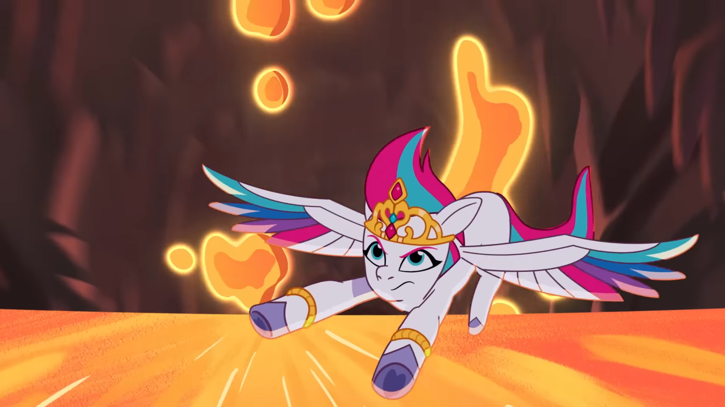 #3218164 - safe, screencap, zipp storm, pegasus, pony, g5, lavarynth ...