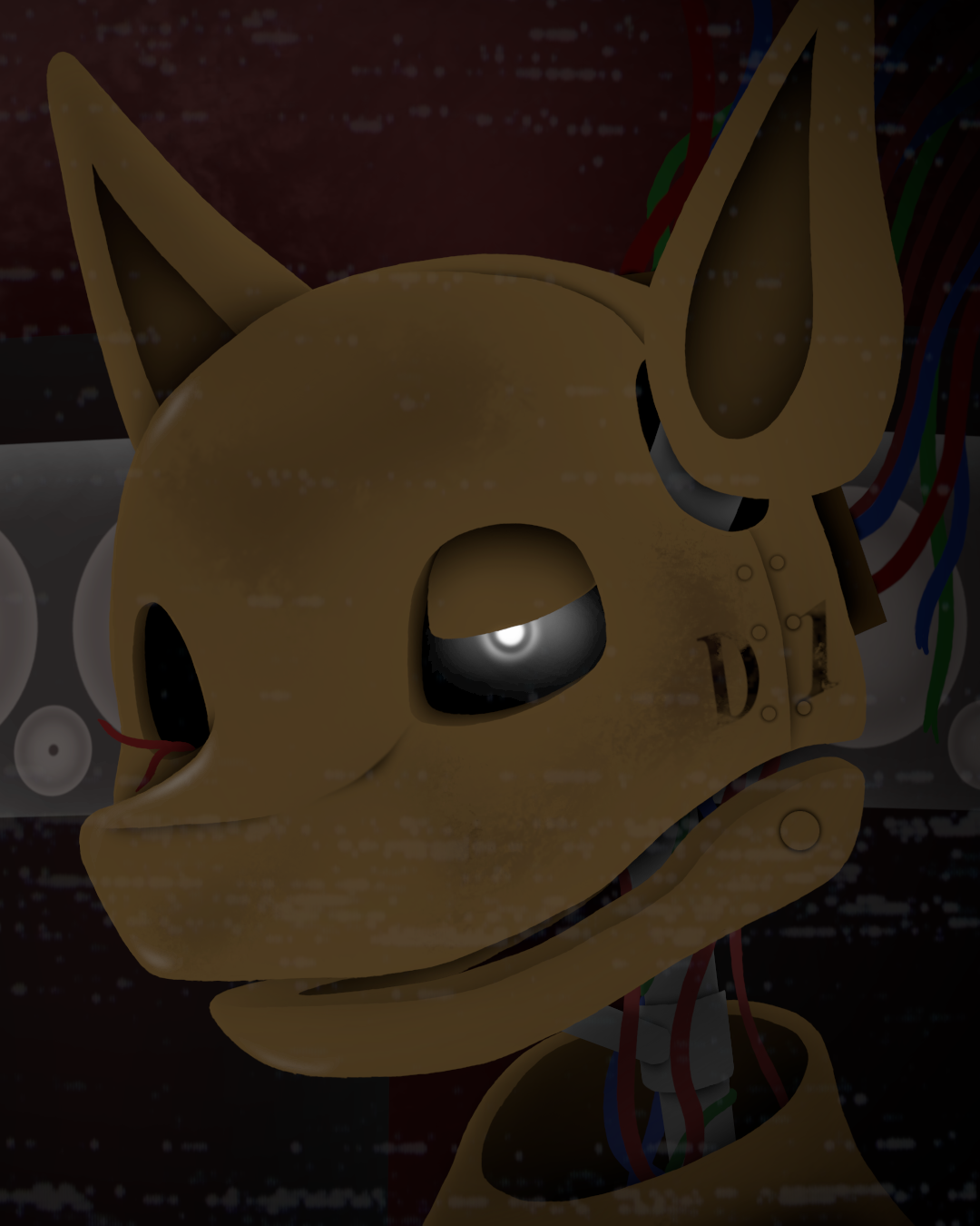 #3211399 - safe, artist:tiviyl, oc, pony, robot, robot pony ...