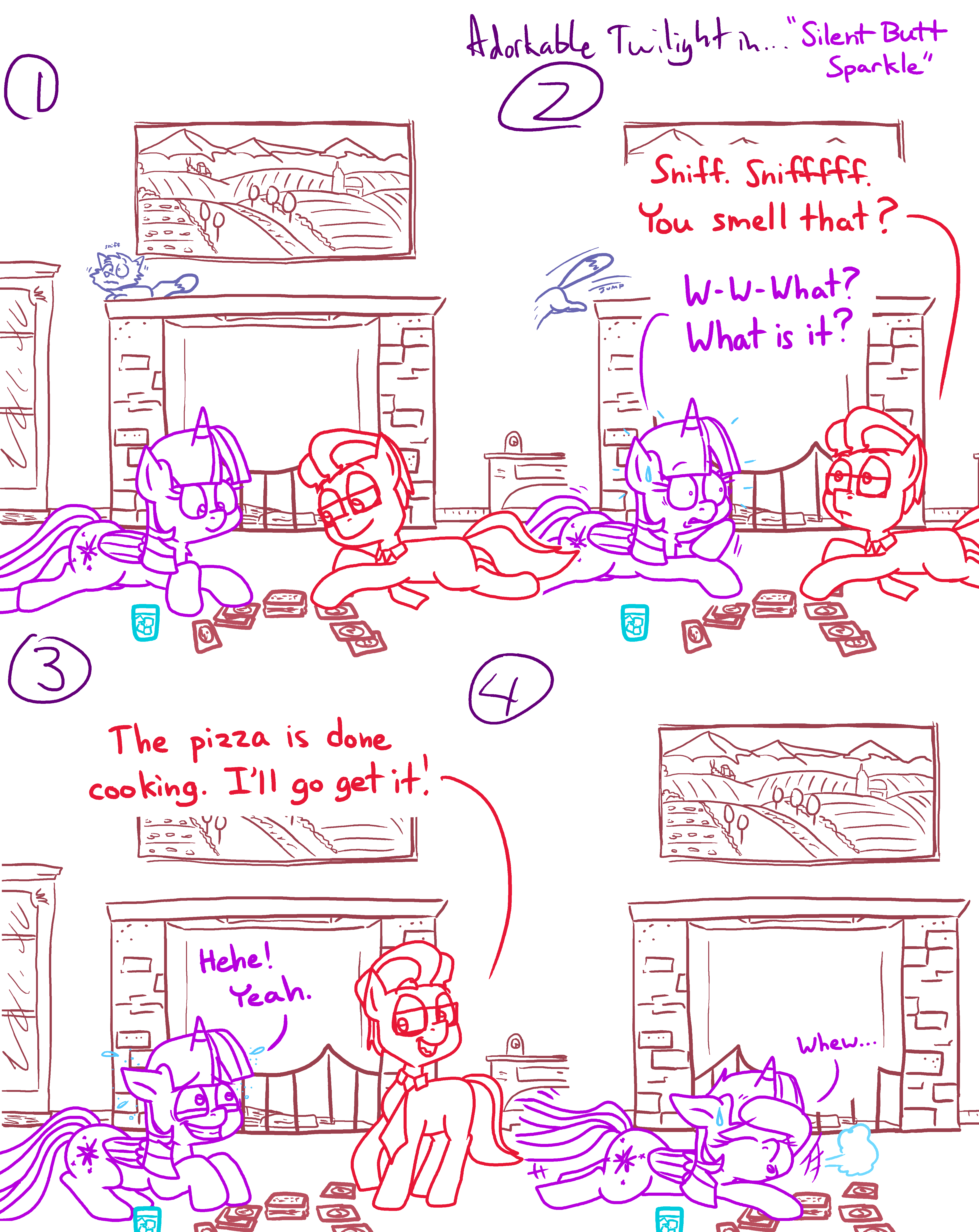 #3225670 - safe, artist:adorkabletwilightandfriends, twilight sparkle ...