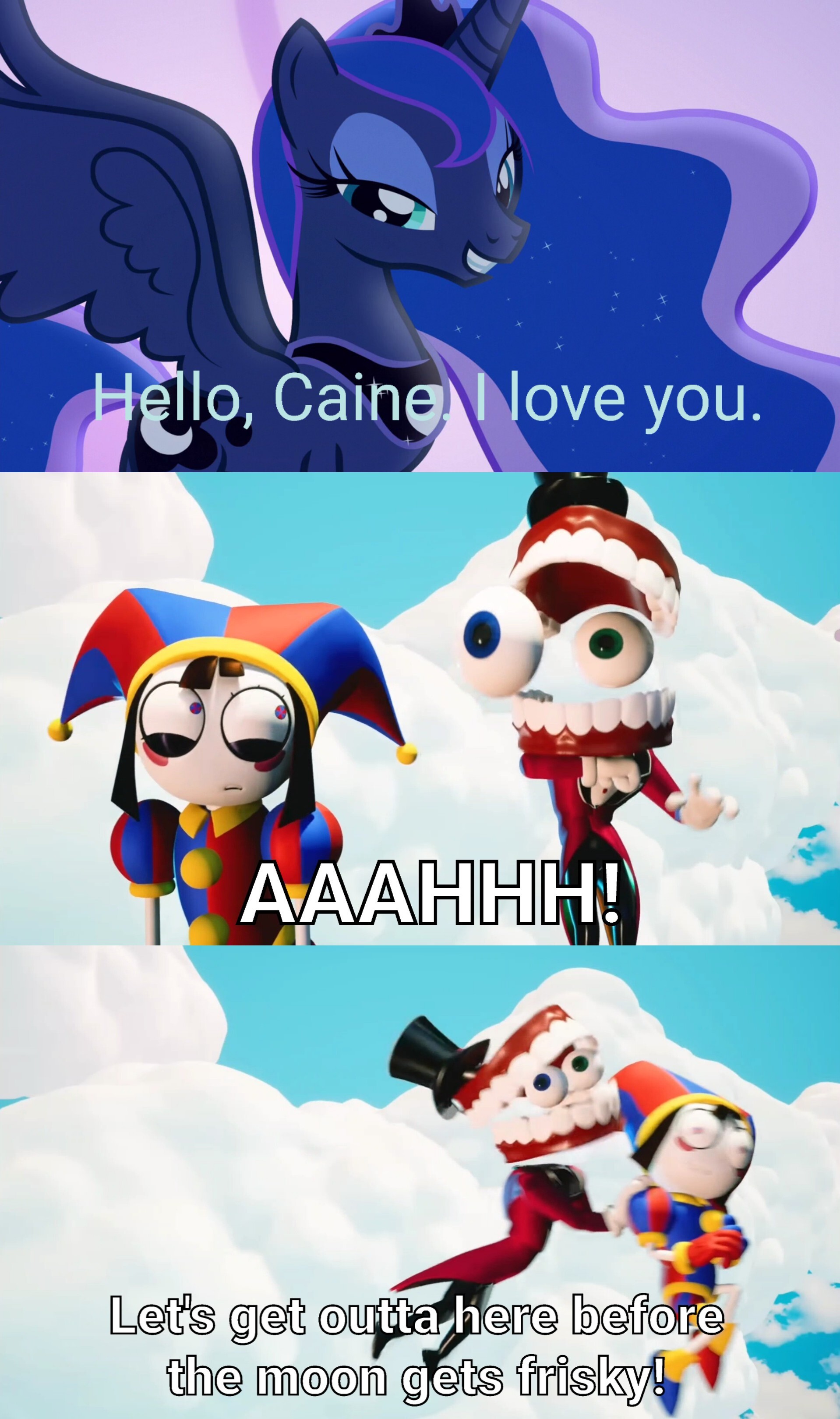 #3226476 - safe, edit, edited screencap, screencap, princess luna ...