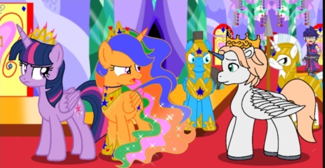 #3226590 - safe, artist:starfang night, twilight sparkle, oc, alicorn, human, g4, alicorn oc ...