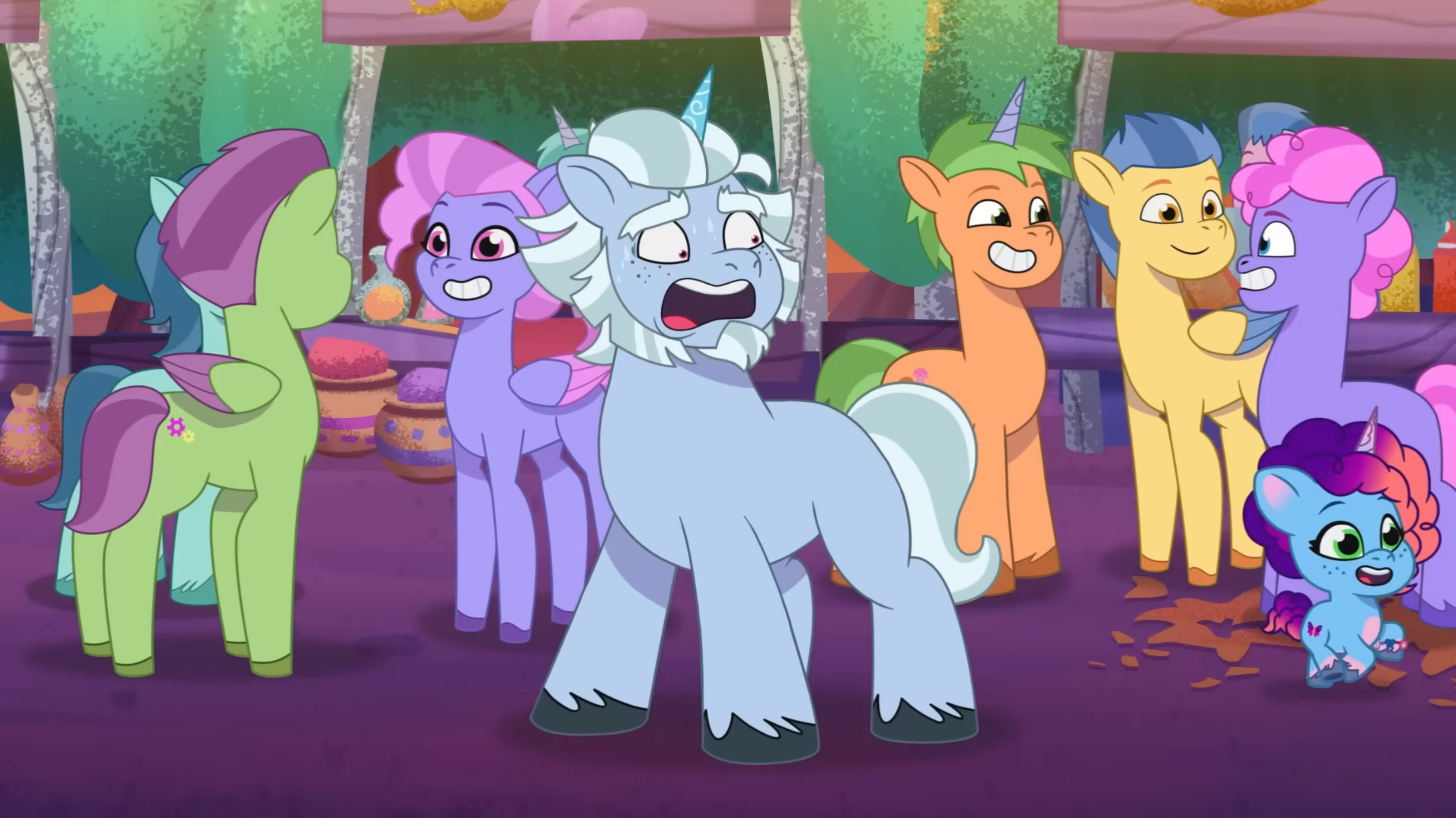 #3226796 - safe, screencap, alphabittle blossomforth, misty brightdawn ...