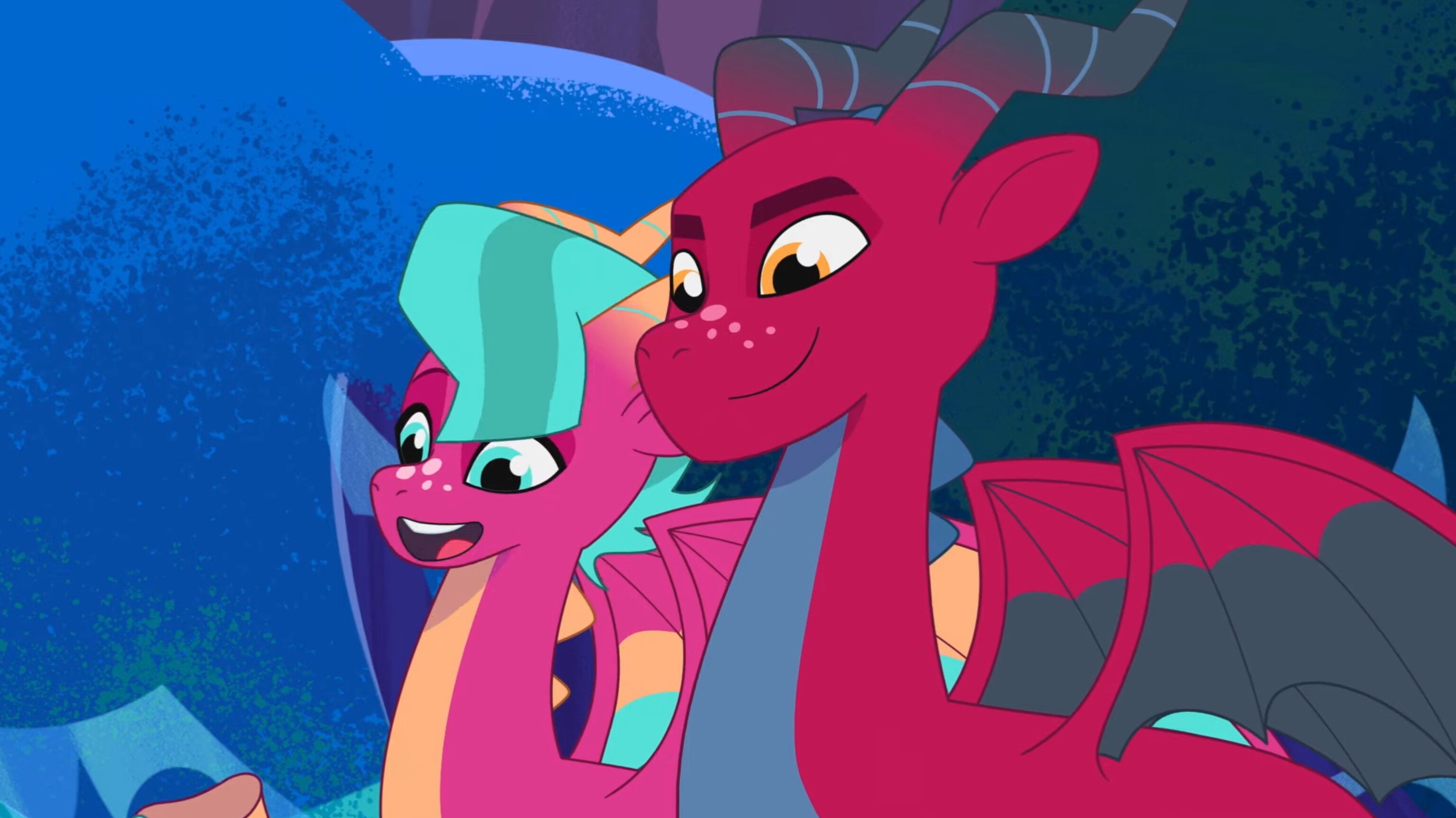 #3213677 - safe, screencap, blaize skysong, lava (g5), dragon, g5, lavarynth, my little pony ...