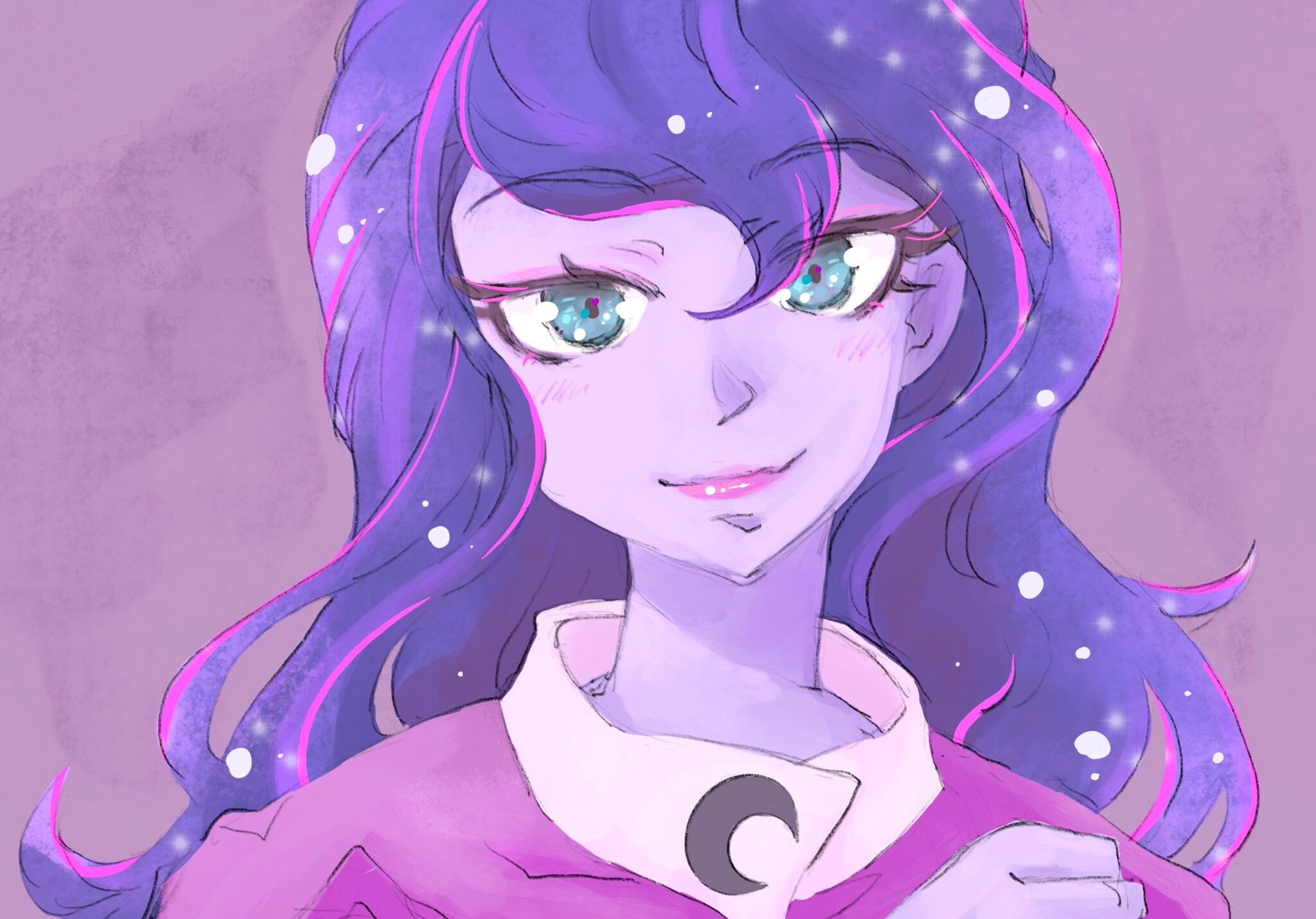 #3237529 - safe, artist:bonoramo, princess luna, vice principal luna ...