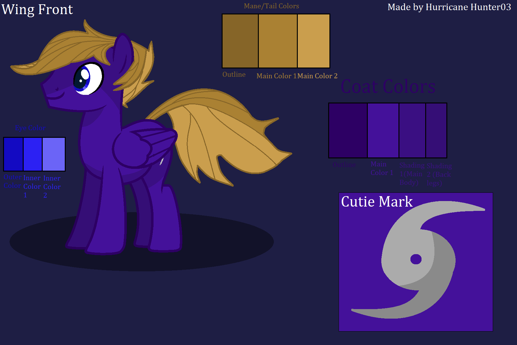 #3239125 - safe, artist:hurricanehunter03, derpibooru exclusive, oc, oc ...