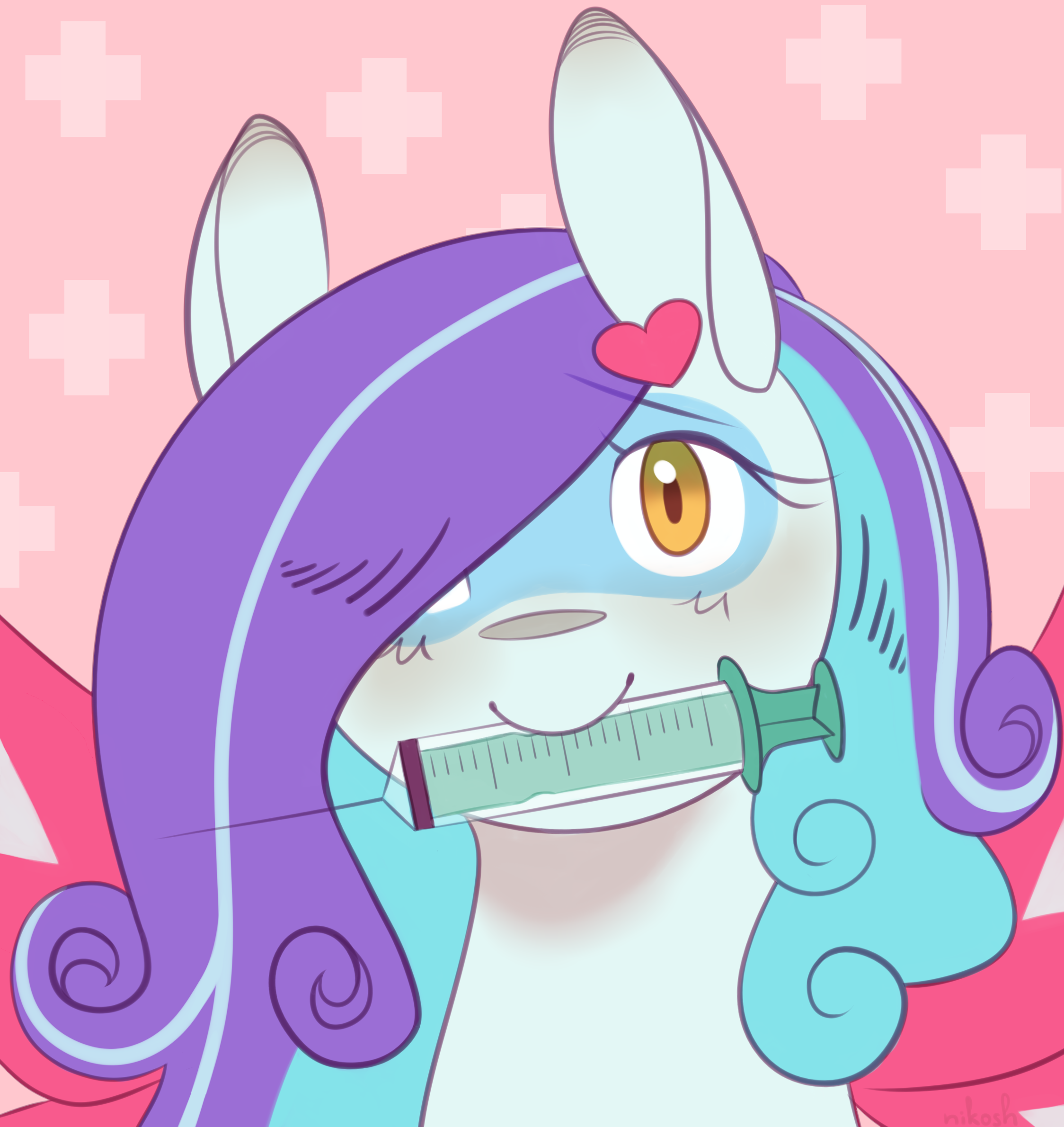 #3240176 - safe, artist:nikosh, oc, oc only, oc:icy hot, abstract ...