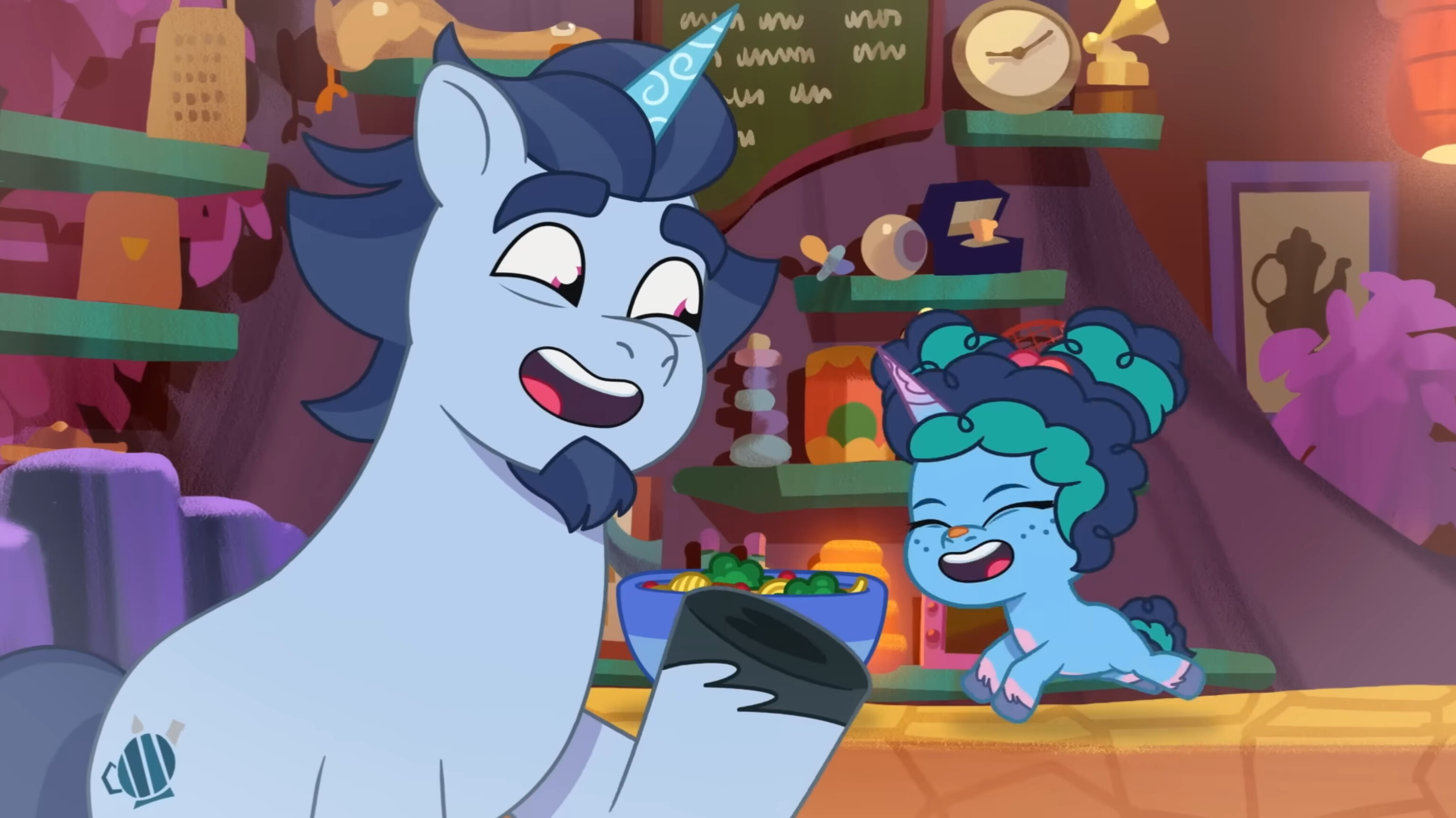 #3241524 - safe, screencap, alphabittle blossomforth, misty brightdawn, pony, unicorn, friday ...