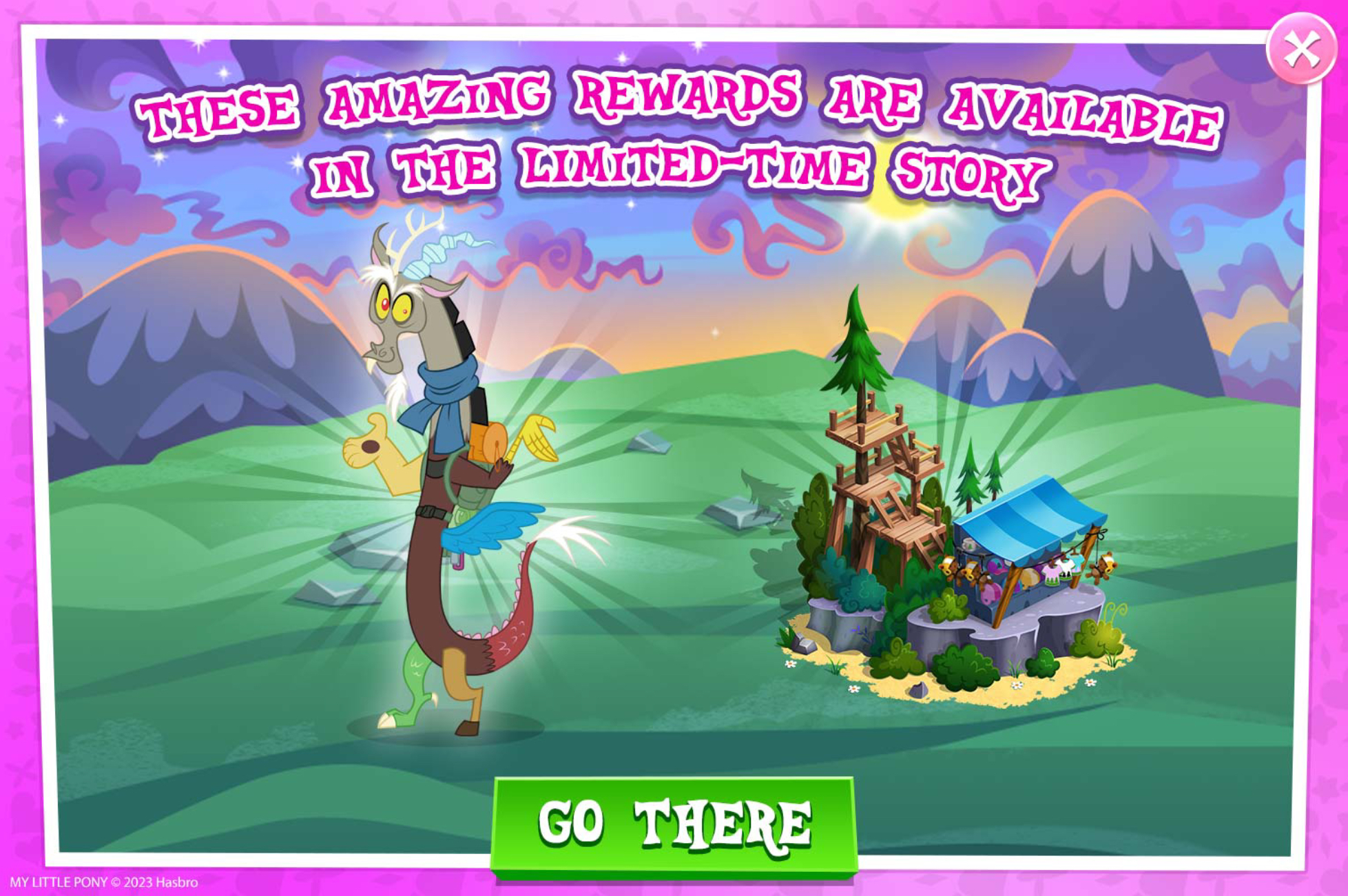 #3241810 - safe, gameloft, discord, draconequus, g4, my little pony ...