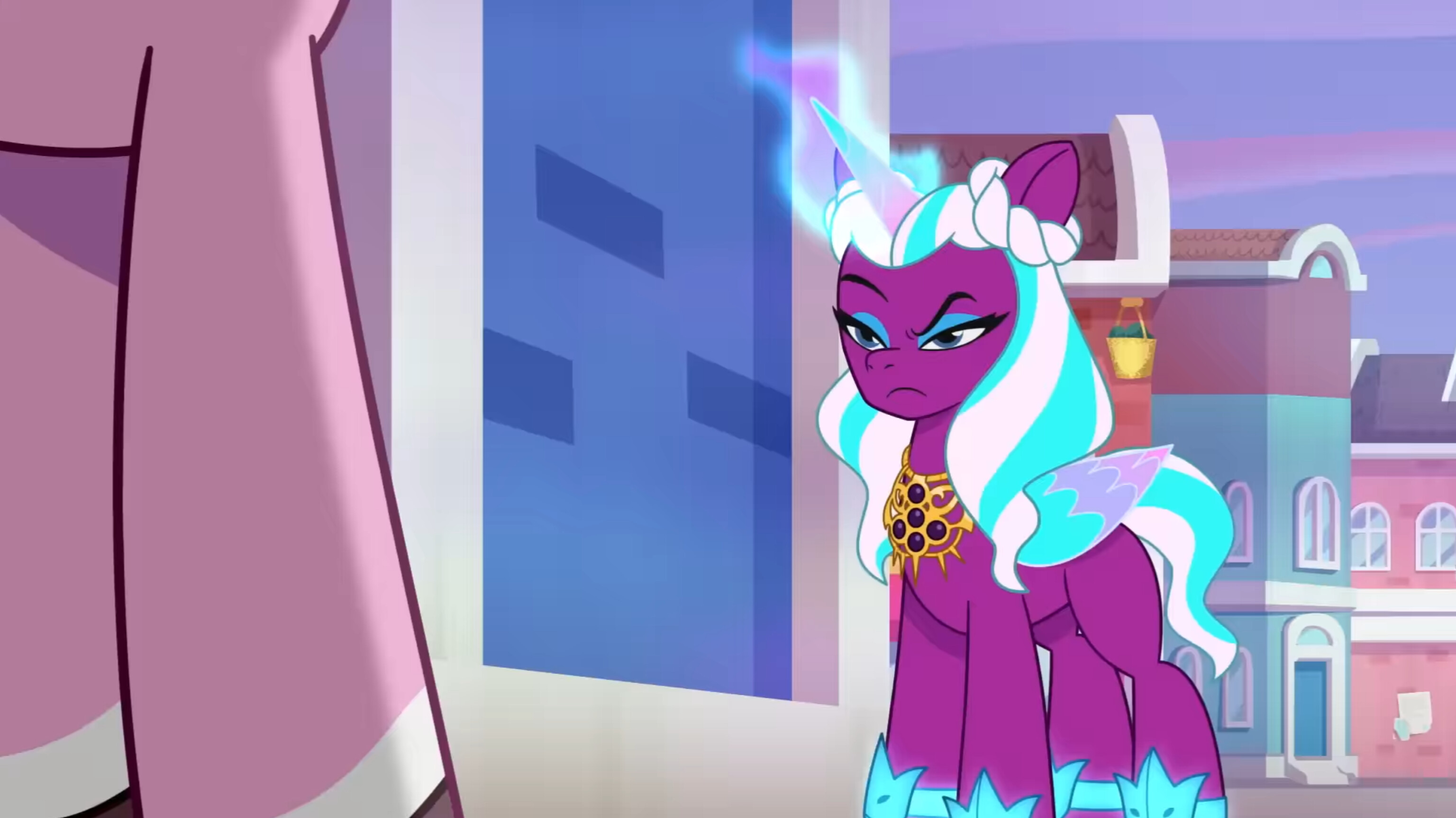 #3243061 - safe, screencap, dahlia, opaline arcana, alicorn, earth pony ...