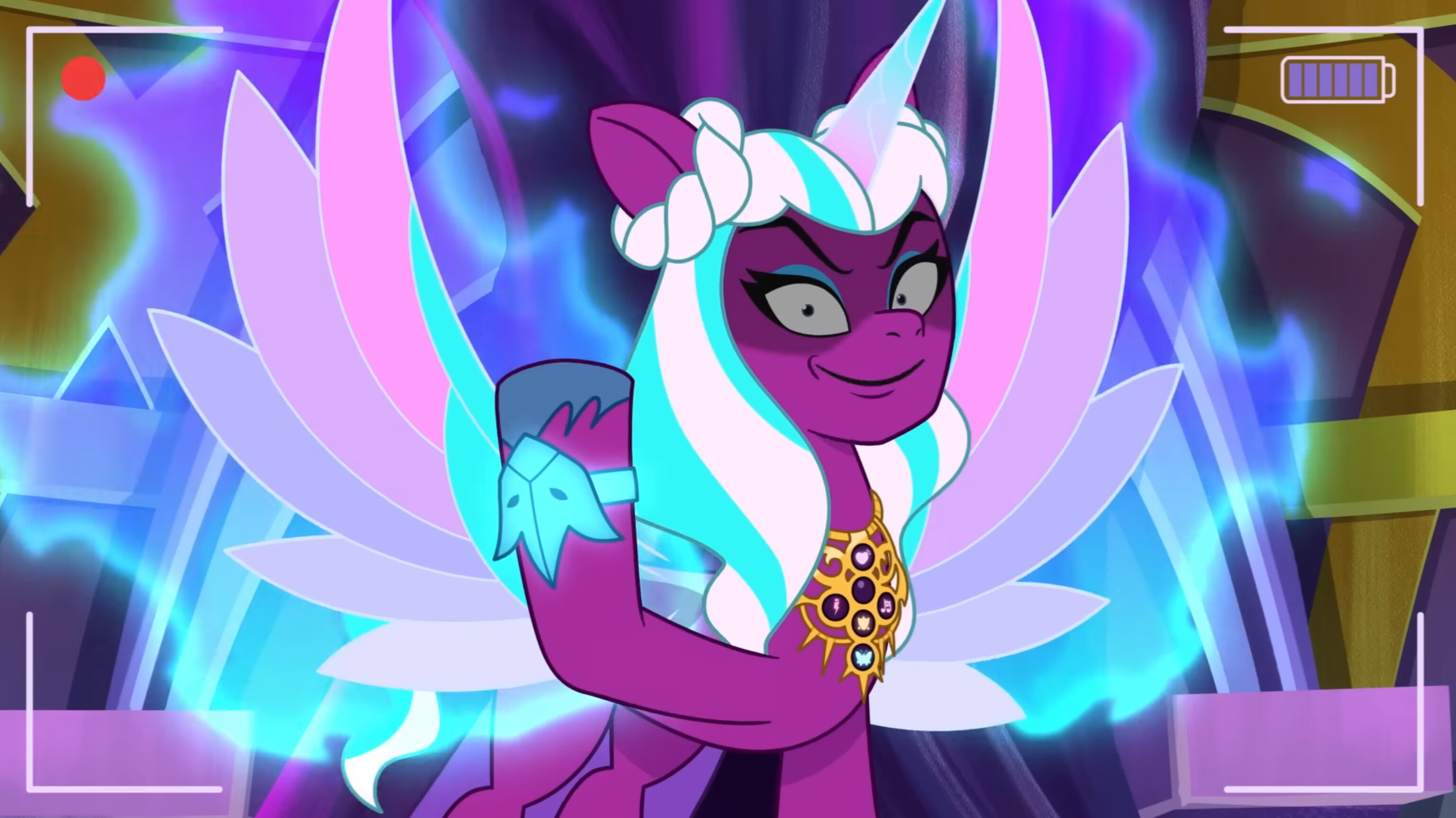 #3243629 - safe, screencap, opaline arcana, alicorn, pony, g5, my ...