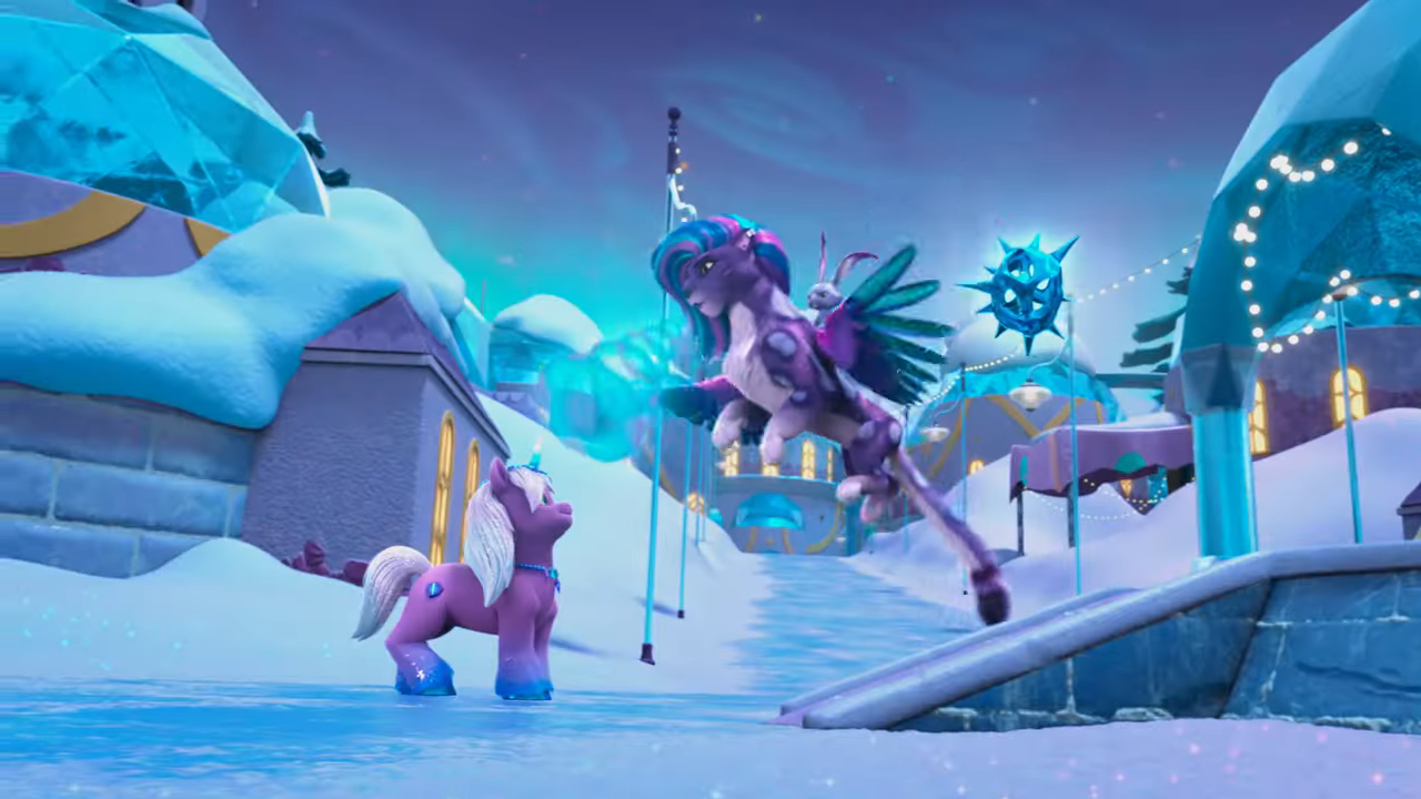 #3245614 - safe, screencap, allura, twitch (g5), violet frost, aq bars ...