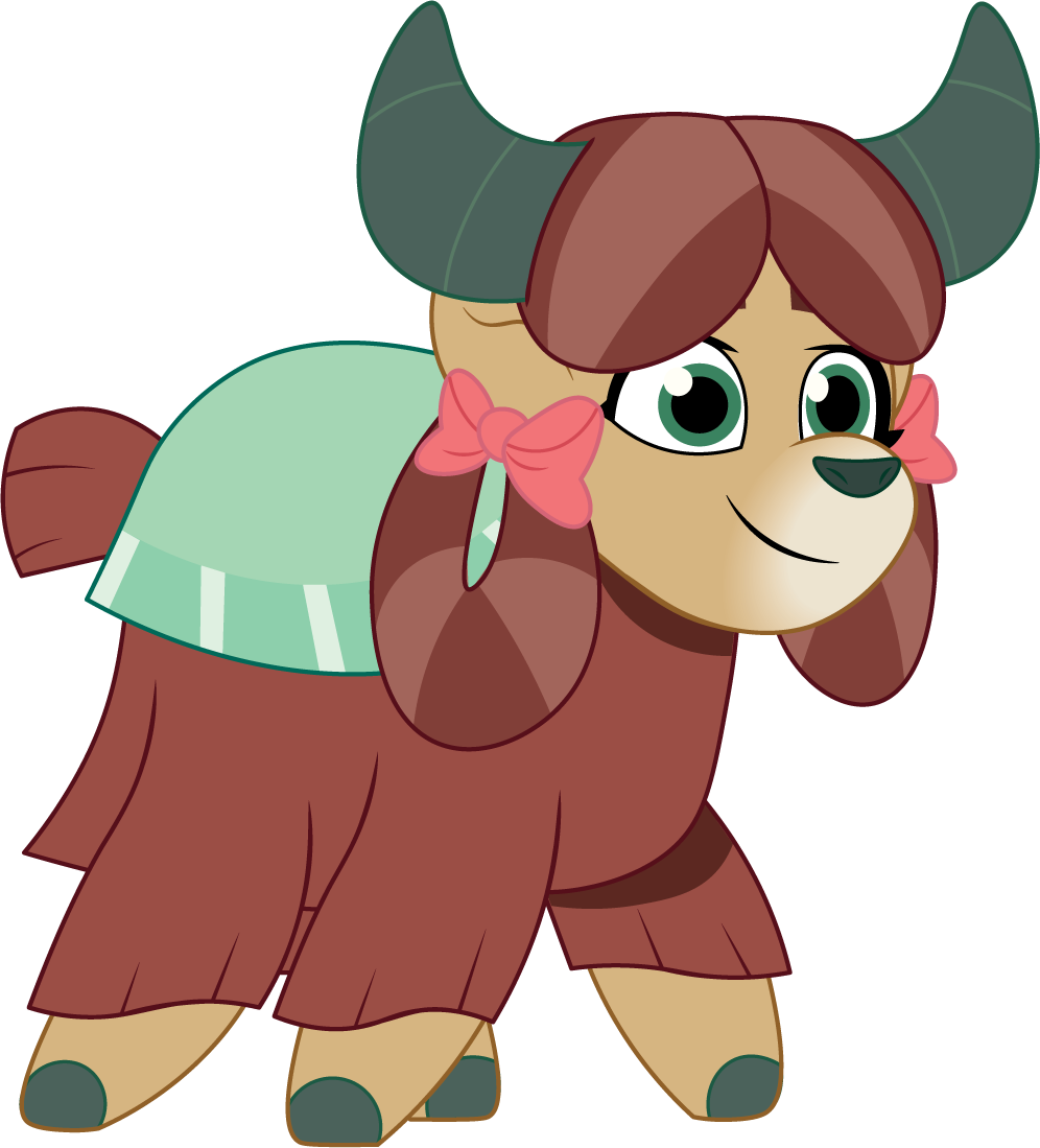 #3249662 - safe, artist:prixy05, yona, yak, g4, g5, my little pony ...