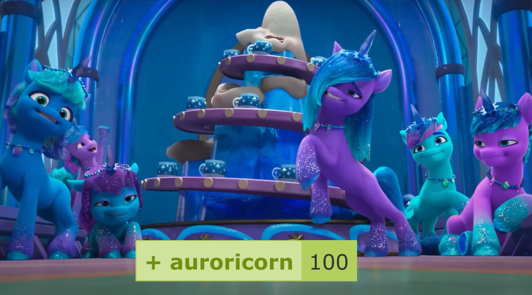 #3250220 - safe, edit, edited screencap, screencap, auroricorn, pony, unicorn, derpibooru, g5 ...